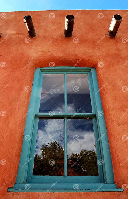 Adobe with Window stock image. Image of building, window - 3434359