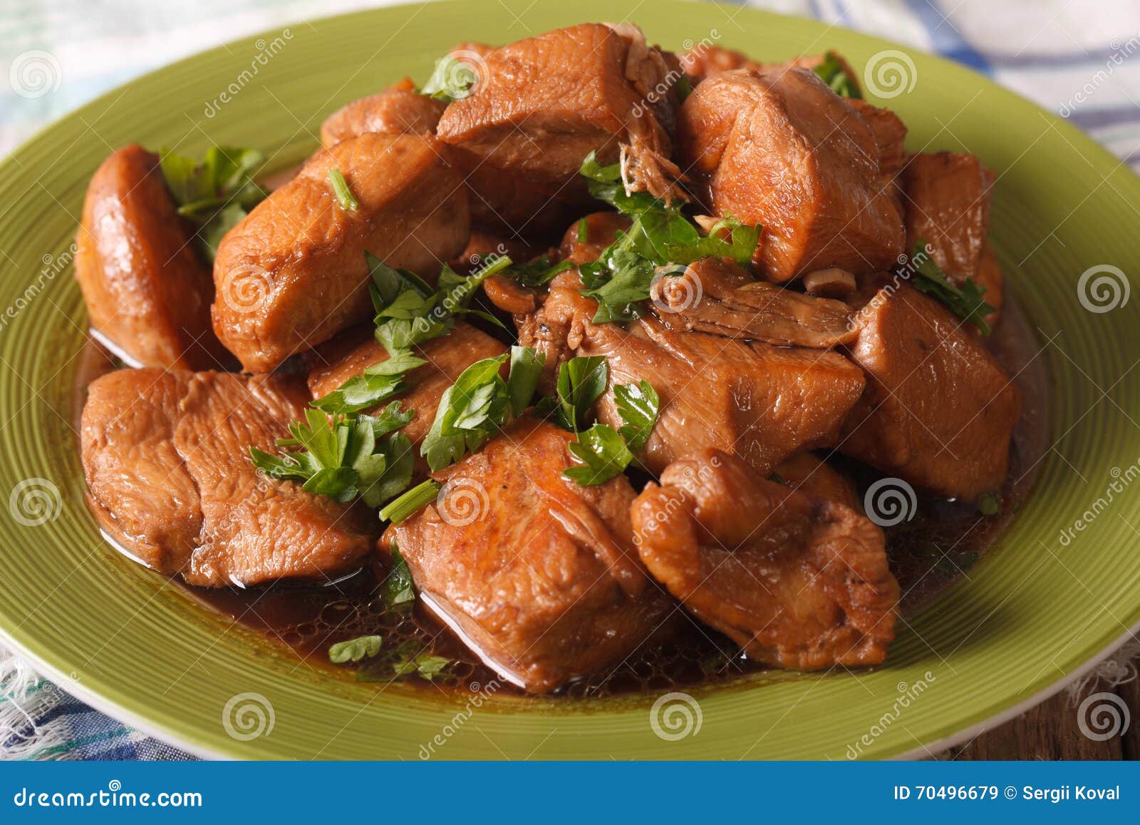 Adobong Manok - Filipino Chicken Adobo Royalty-Free Stock Image ...