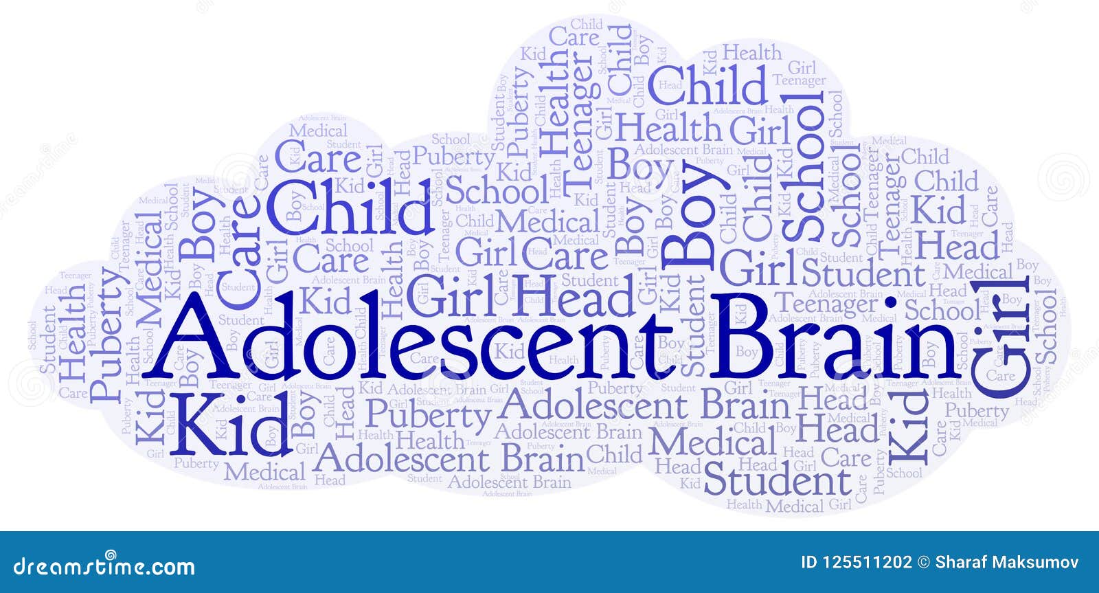 Adolescent Word Block On White Royalty-Free Stock Photography ...