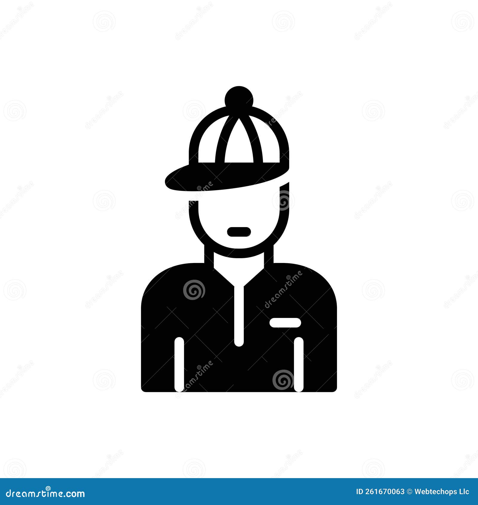 Black Solid Icon for Adolescent, Teenage and Youthful Stock Vector ...