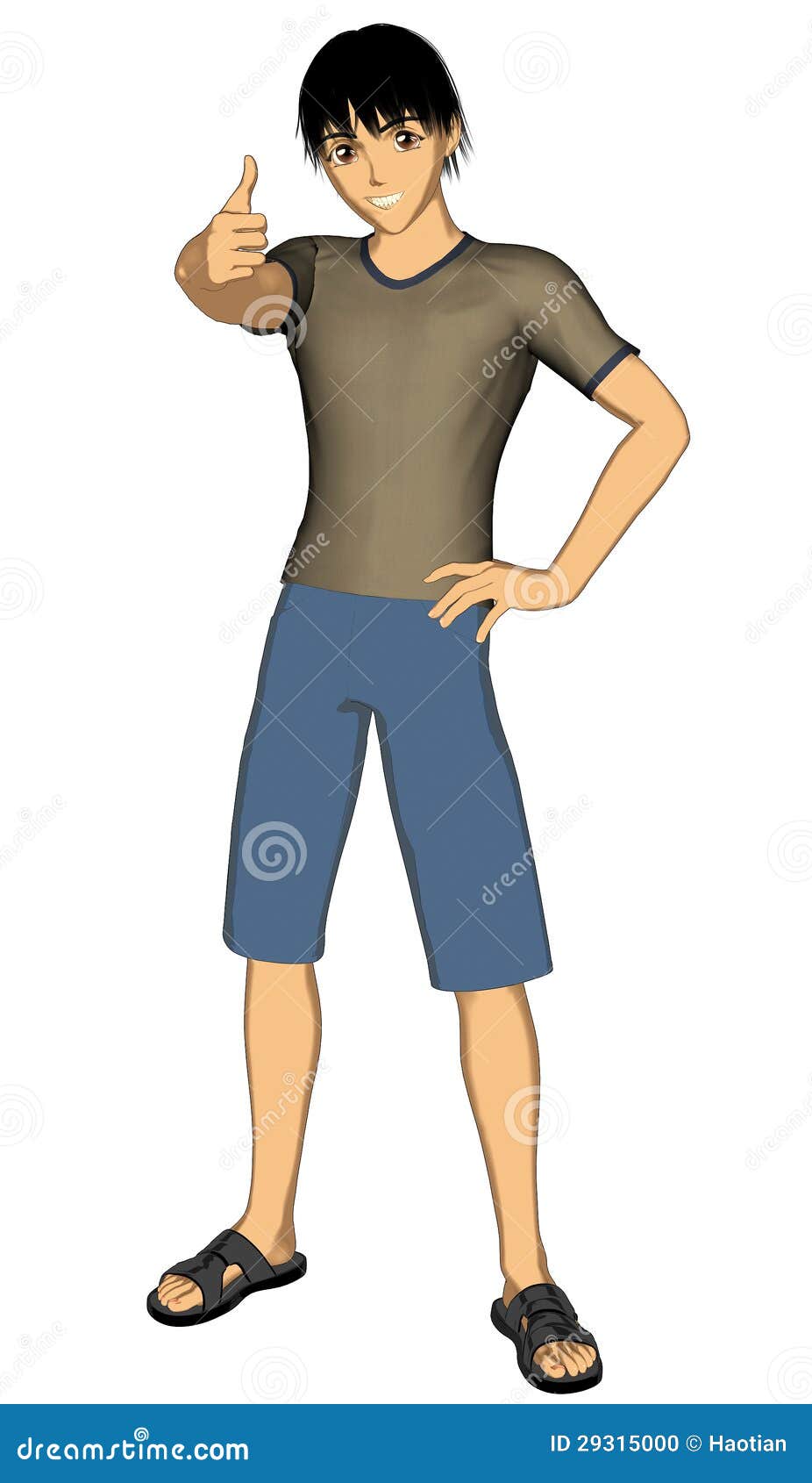 Adolescente Del Animado Foto de archivo - Imagen: 29315000