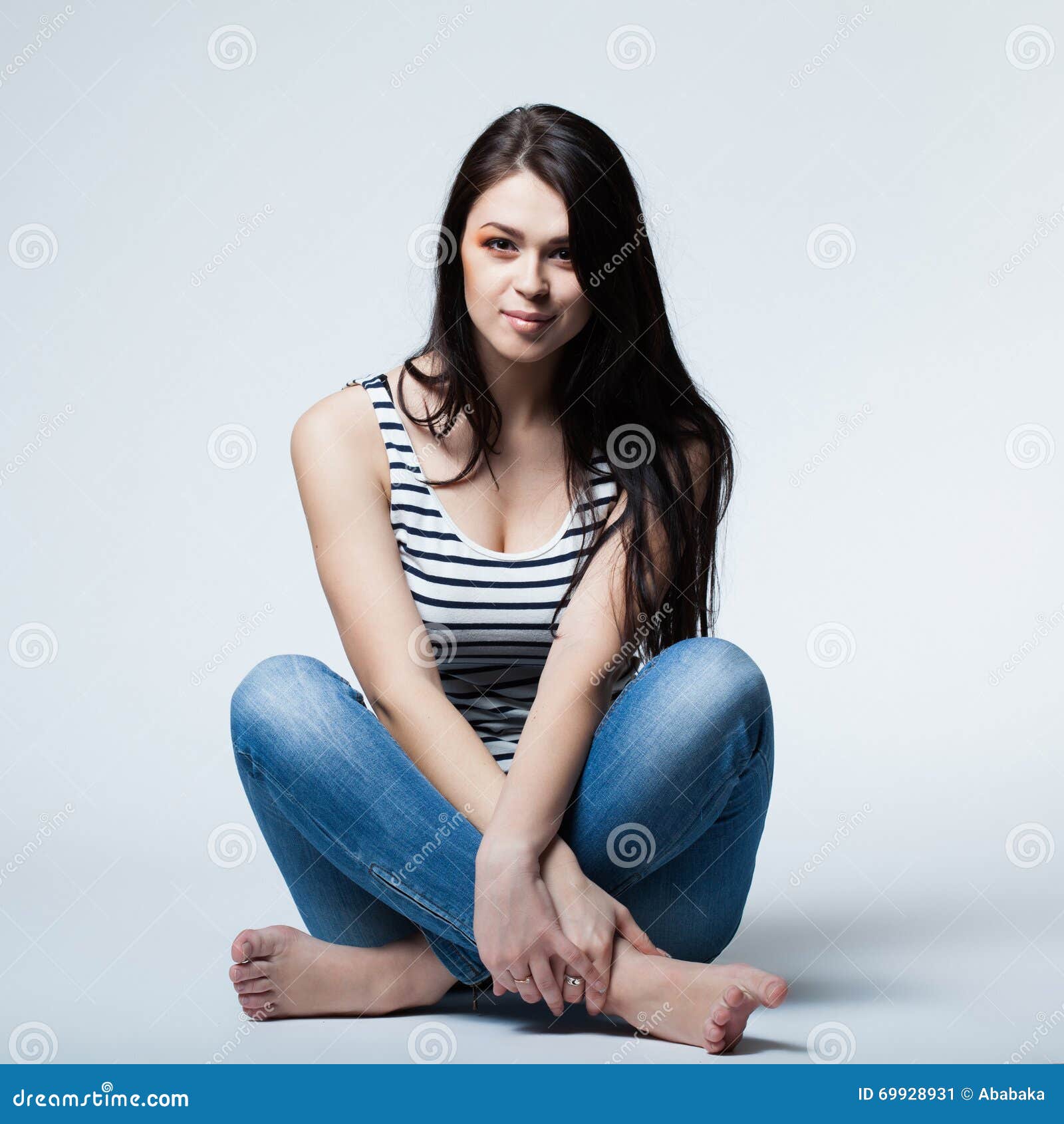 Adolescente Feliz E Despreocupado Imagem de Stock - Imagem de lindo ...