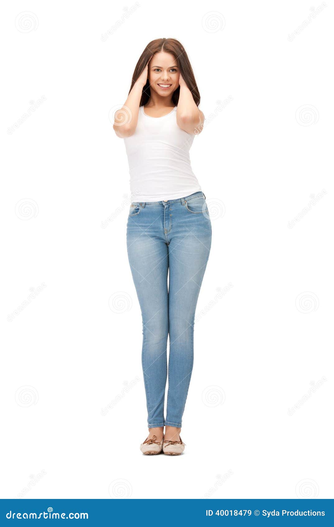 Adolescente Feliz Y Despreocupado Imagen de archivo - Imagen de ...