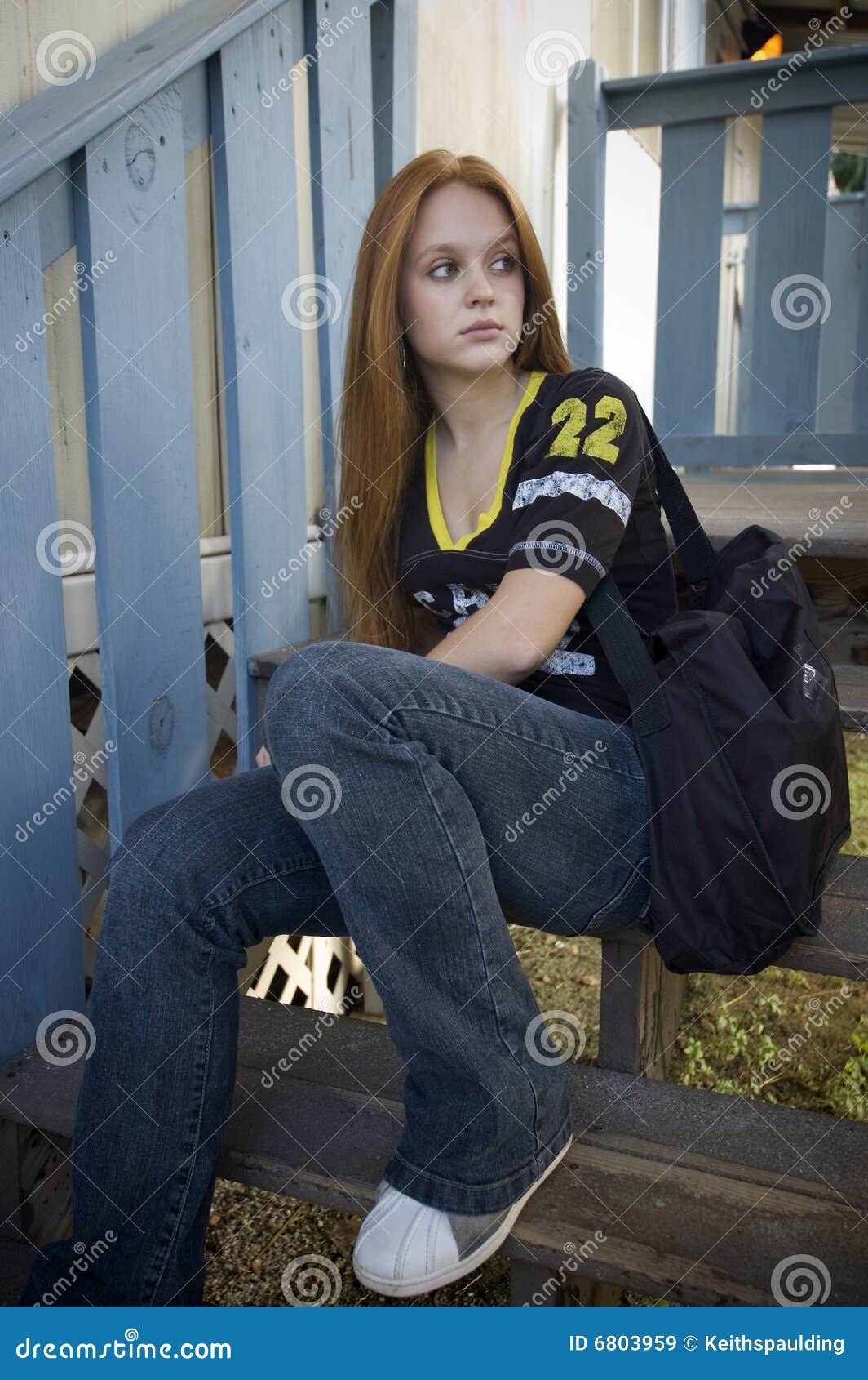 Adolescente incomodado imagem de stock. Imagem de retrato - 6803959