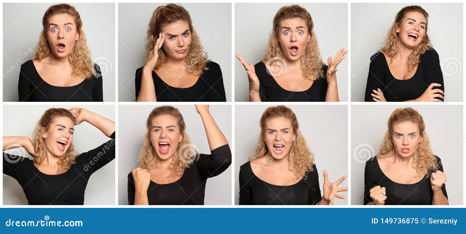 Adolescente Incomodado No Fundo Branco Imagem de Stock - Imagem de ...