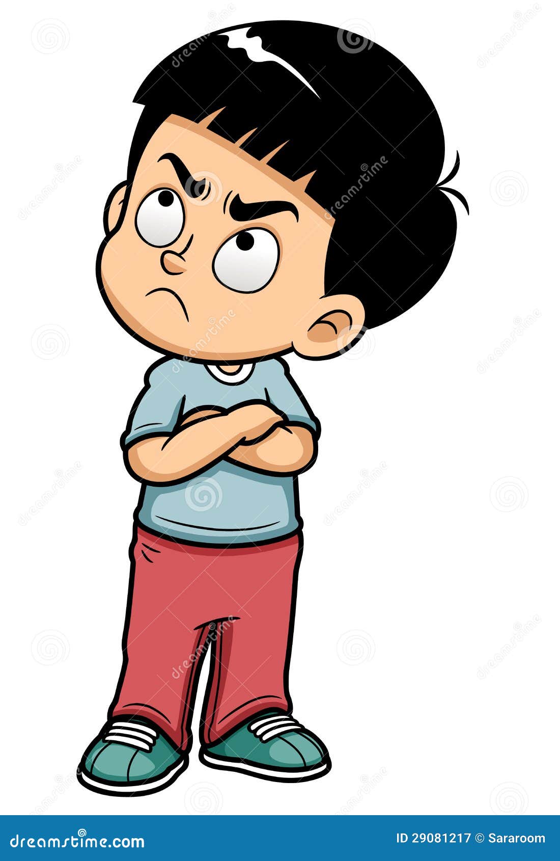 Adolescente irritado ilustração do vetor. Ilustração de estudante ...