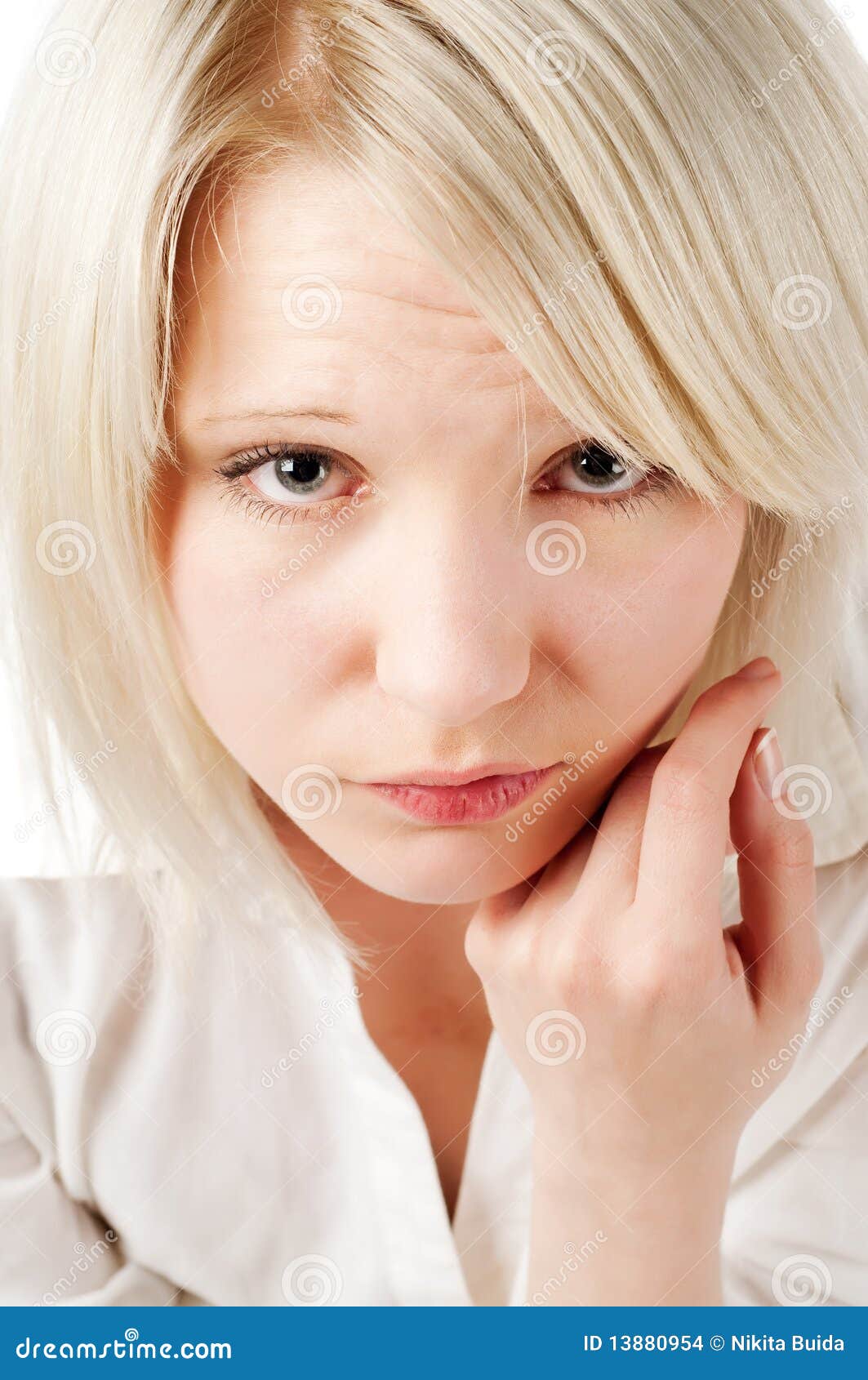 Adolescente Rubio Hermoso Encendido Foto de archivo - Imagen de ...