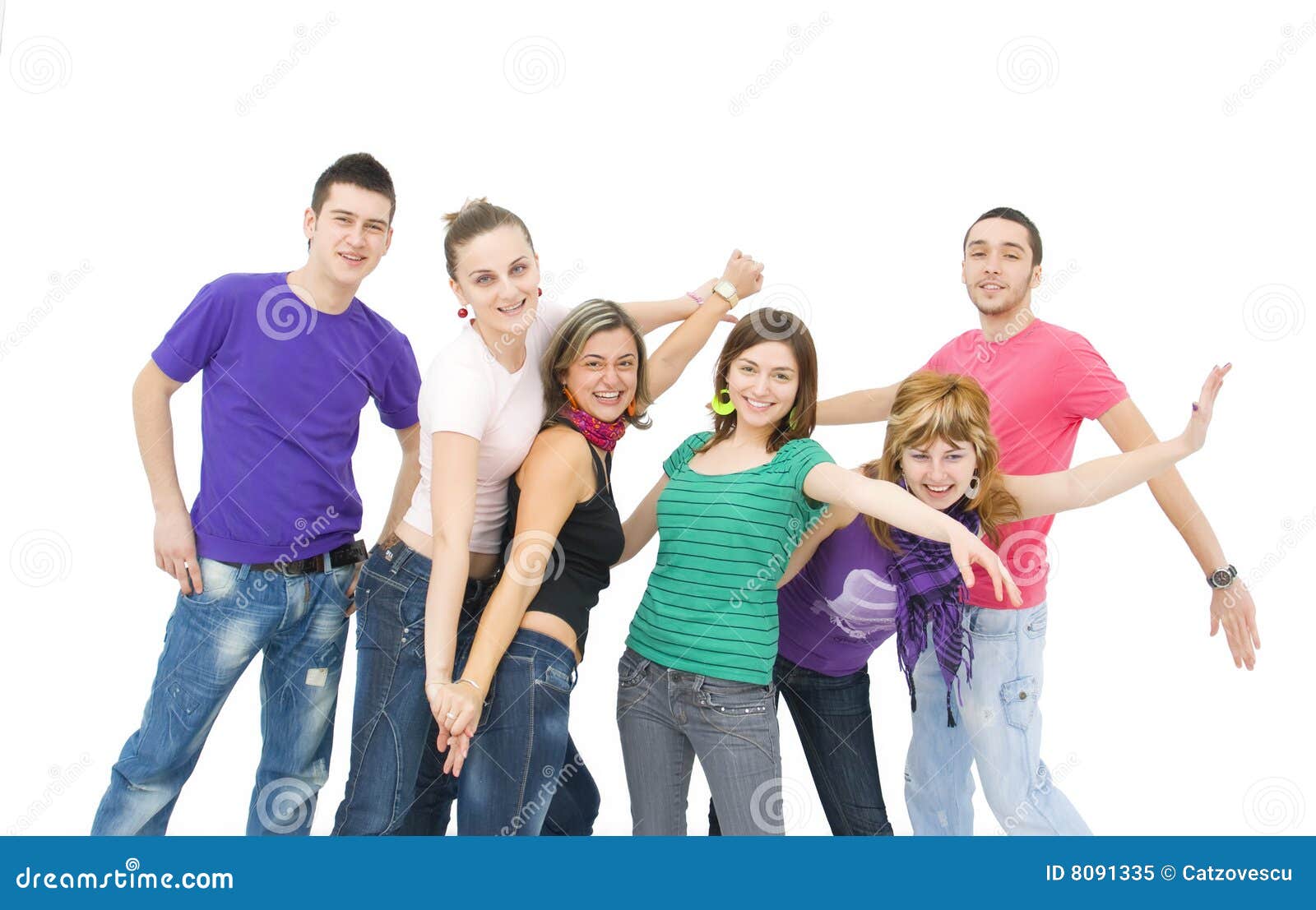 Adolescentes felices imagen de archivo. Imagen de activo - 8091335