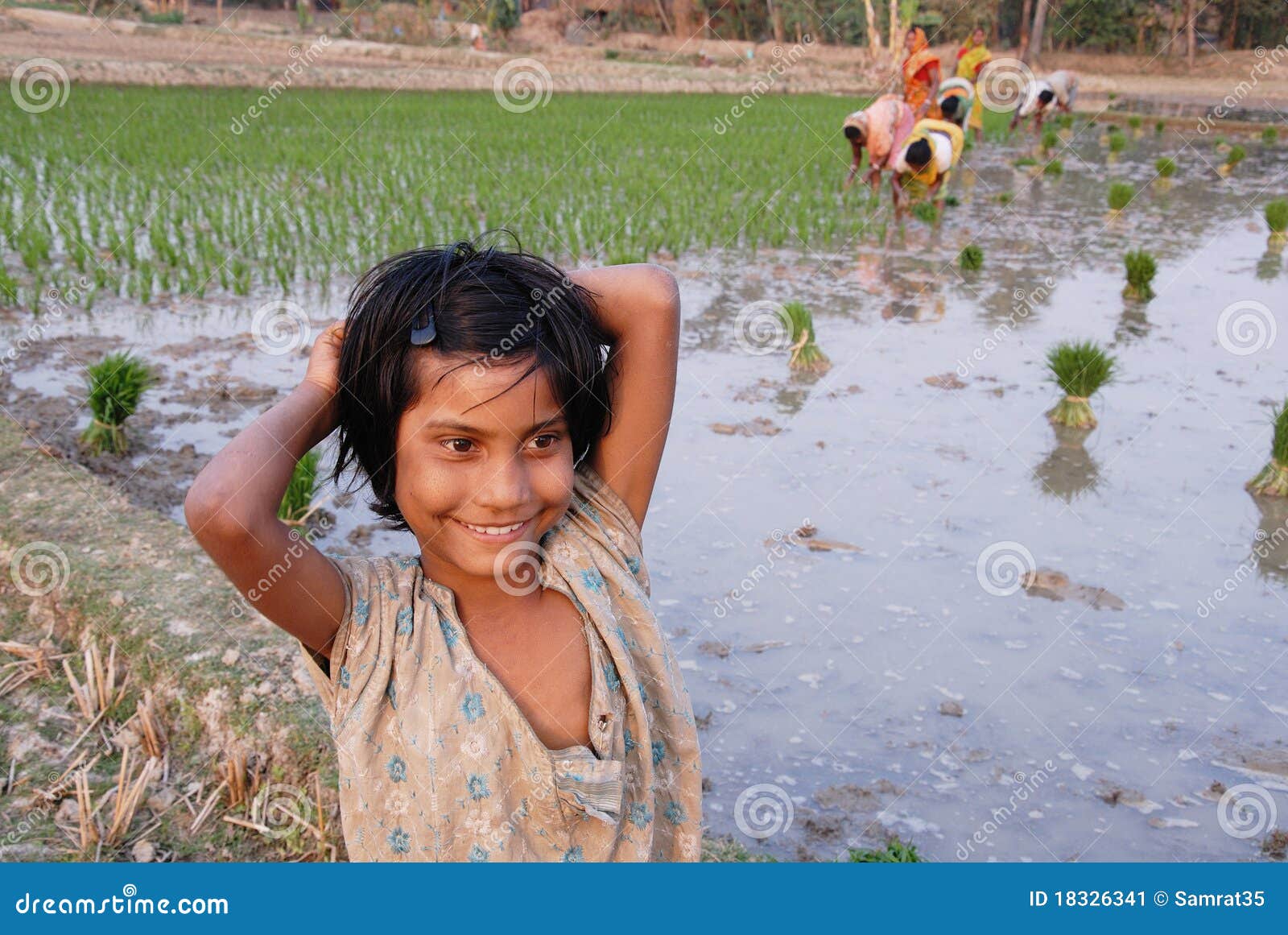 Adolescents Girl in Rural India Editorial Photo - Image of india, girl ...