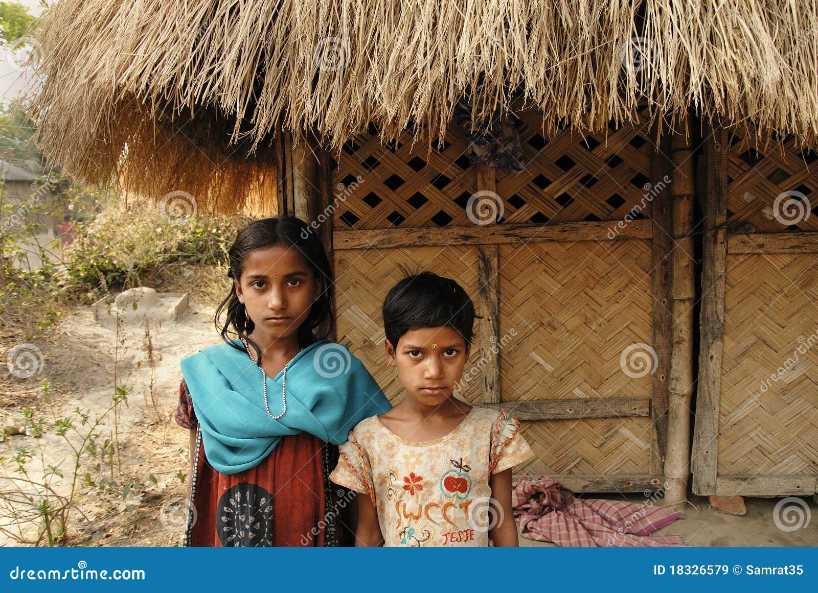 Adolescents Girl in Rural India Editorial Stock Image - Image of asia ...