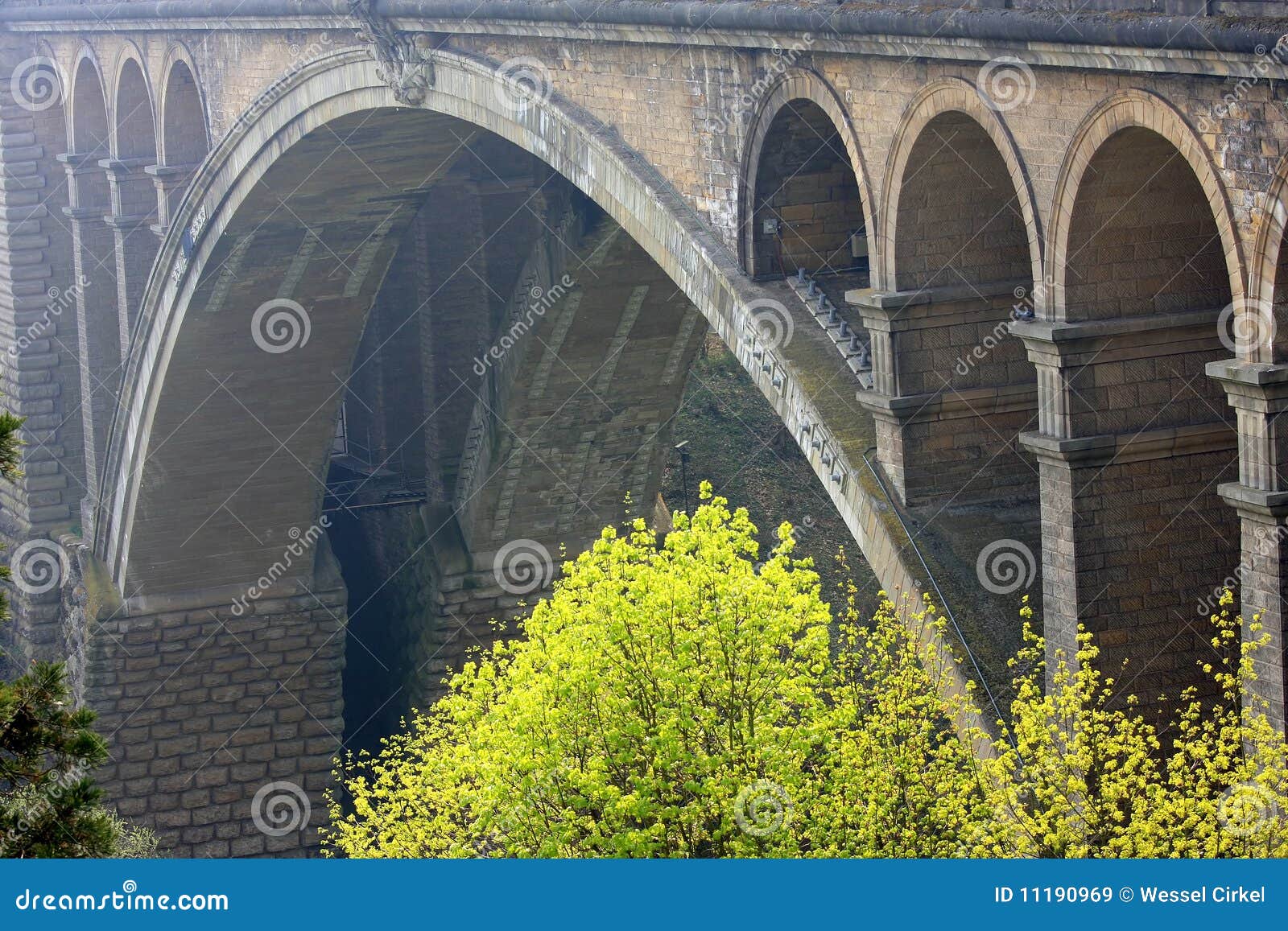 Adolphe Bridge in Luxembourg City Stock Image - Image of europe ...
