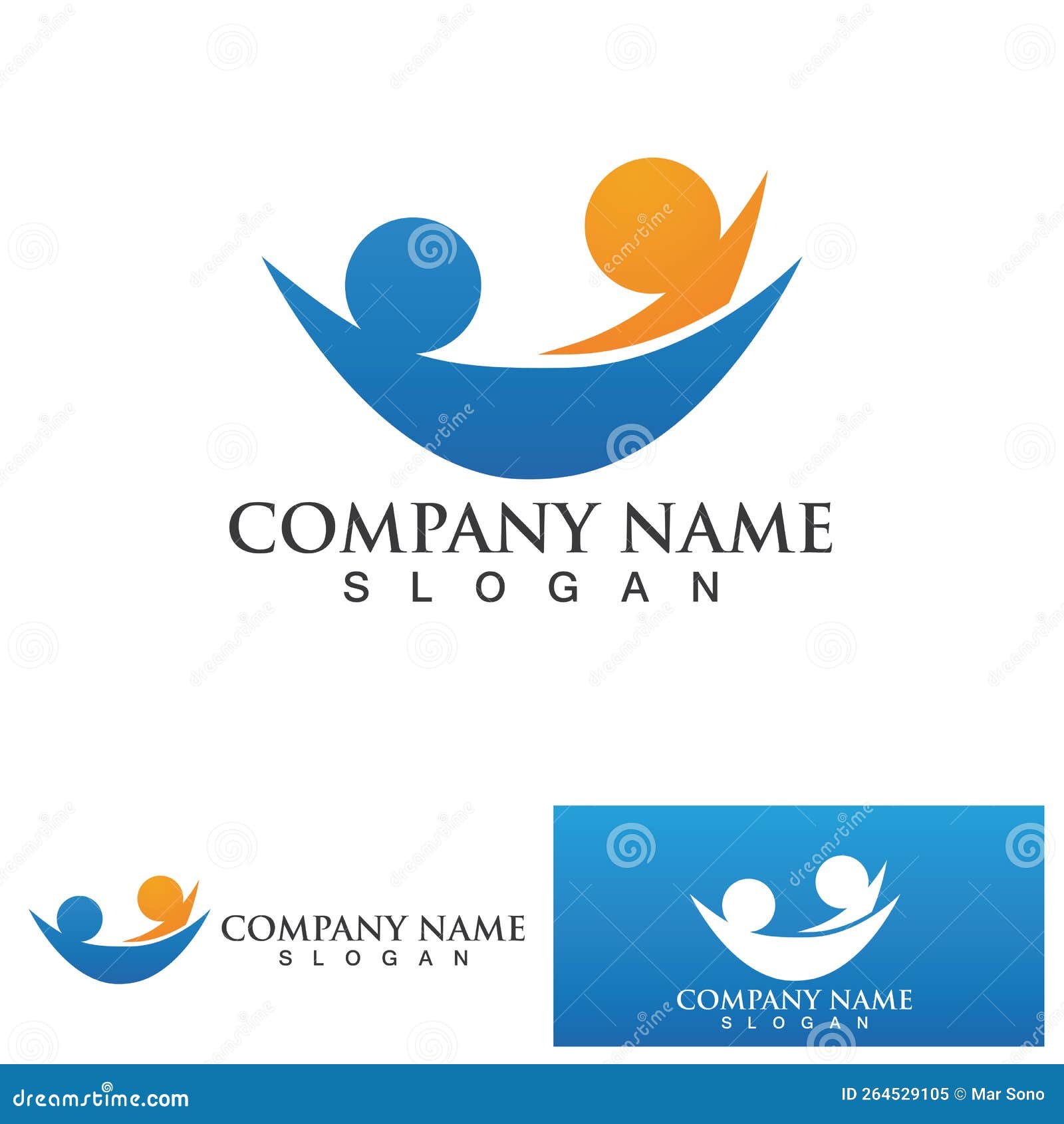 Adoption Children Logo and Symbol Health Vector Stock Vector ...