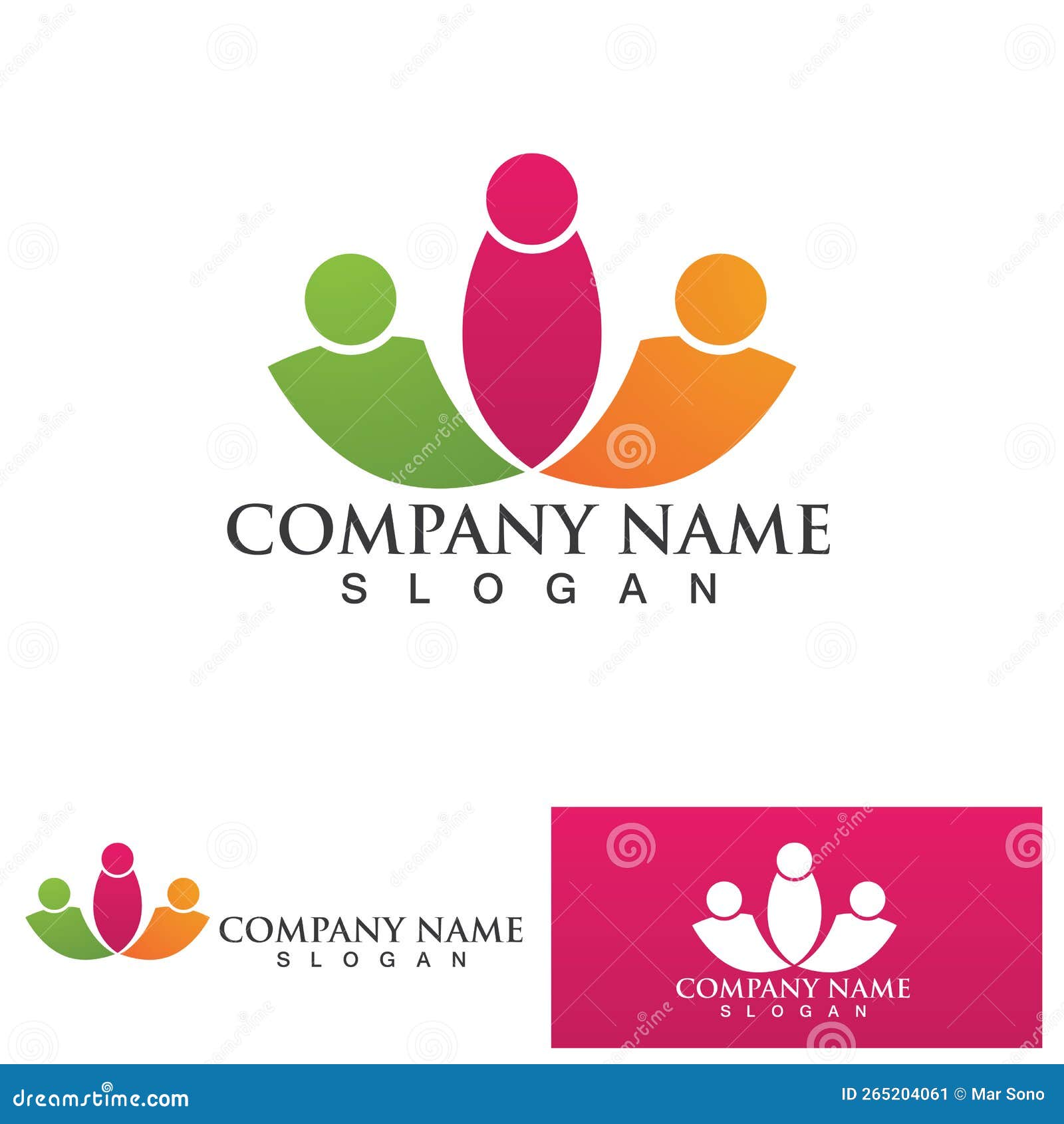 Adoption Children Logo and Symbol Health Vector Stock Vector ...