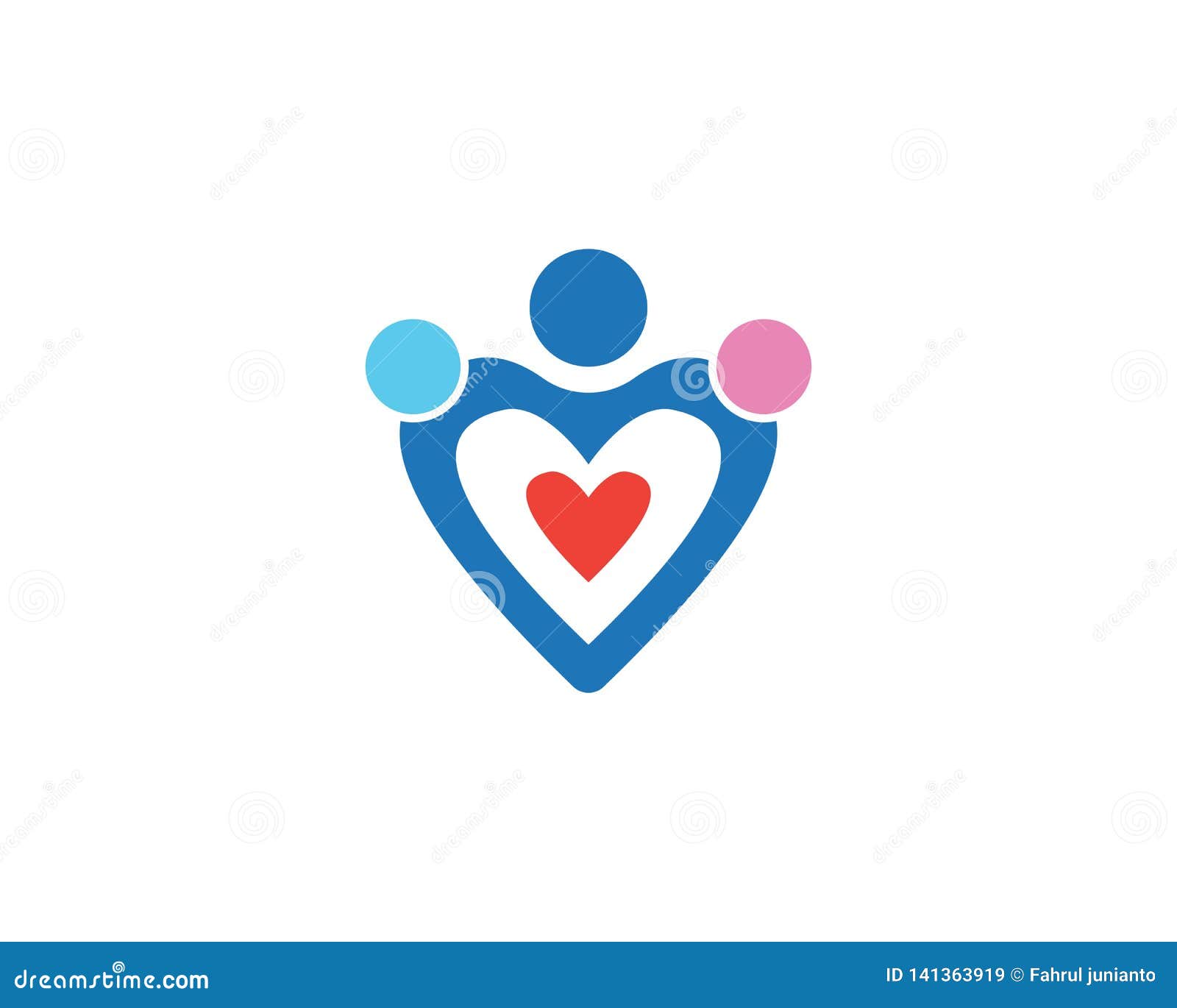 Adoption Icon and Symbol Logo Stock Vector - Illustration of child ...