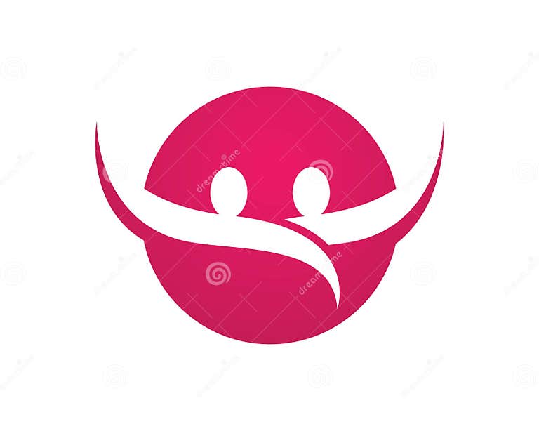 Adoption Logo Symbols Vector Stock Vector - Illustration of friendship ...