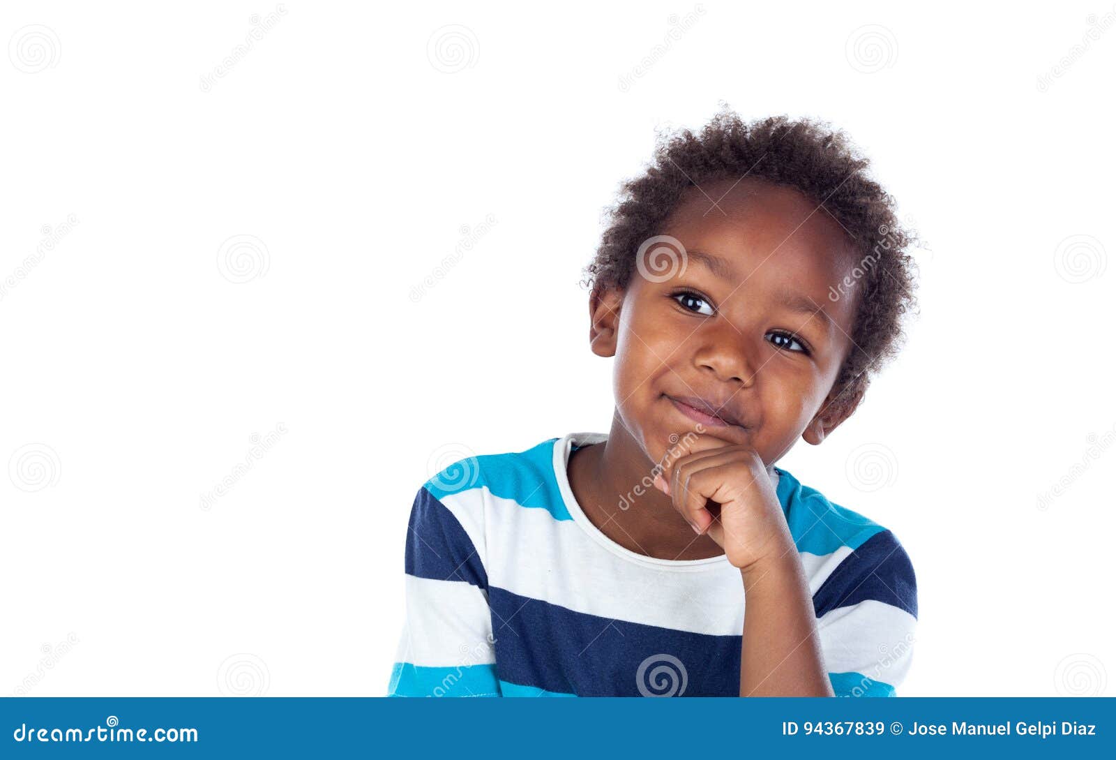 Black Child Thinking