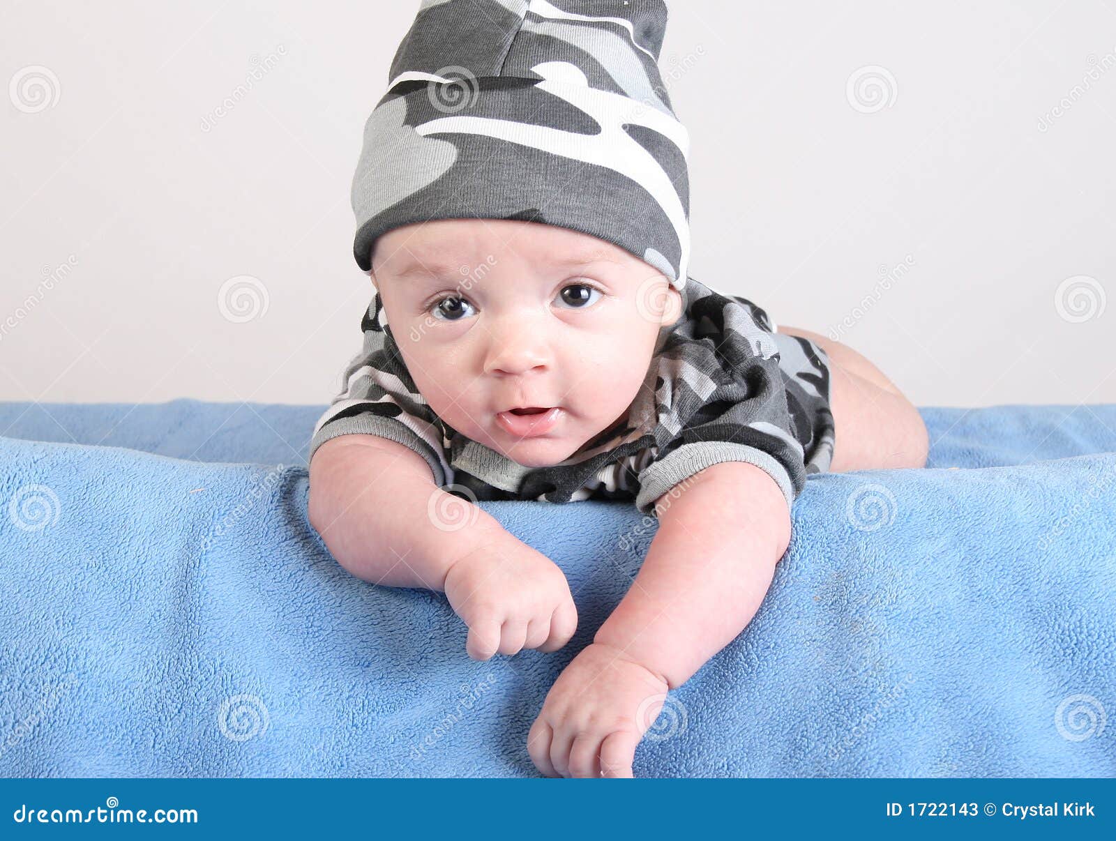 Adorable baby stock image. Image of camoflauge, baby, love - 1722143