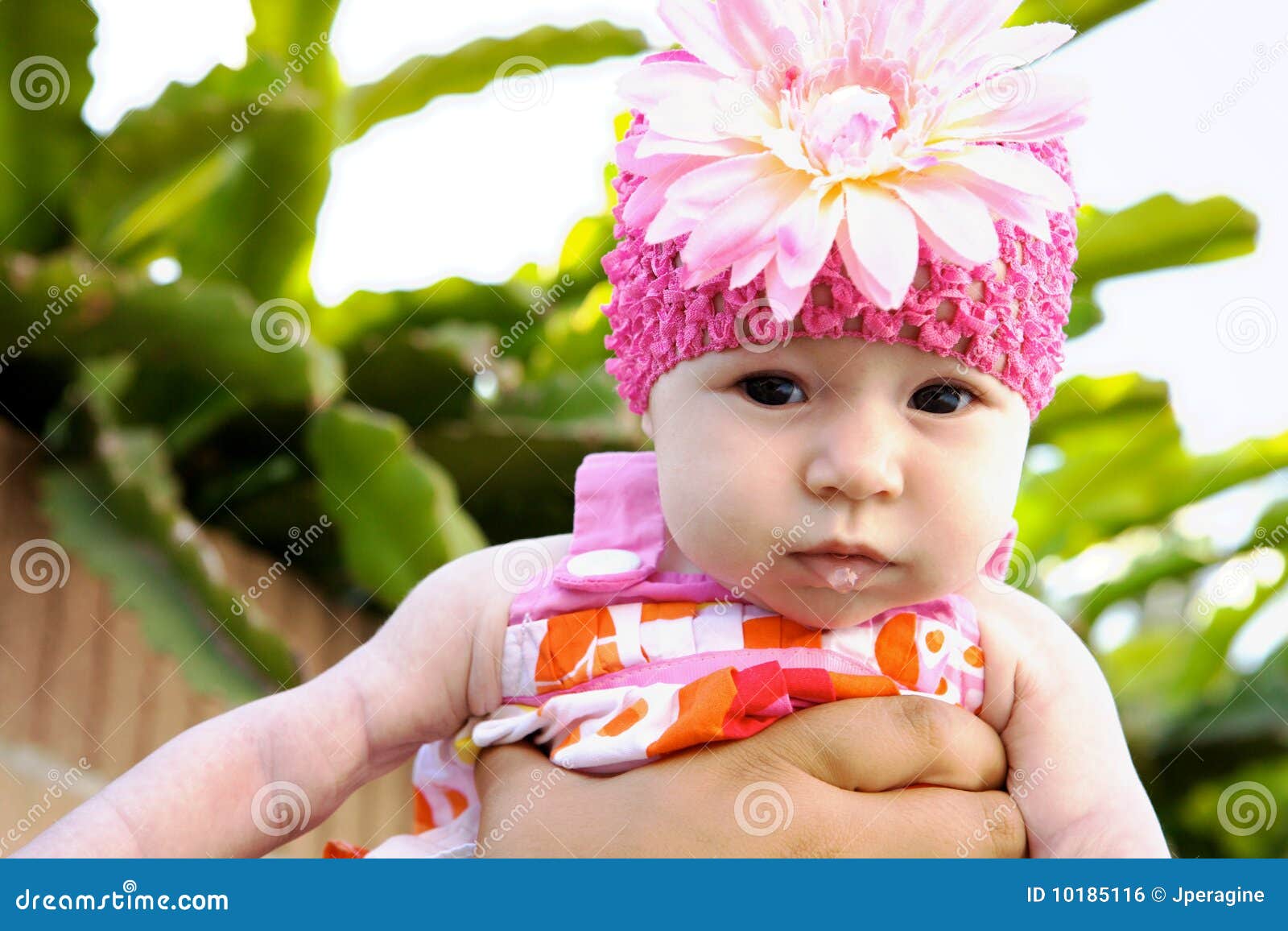 Adorable Baby Making Funny Face Stock Photo - Image of girl, cute: 10185116