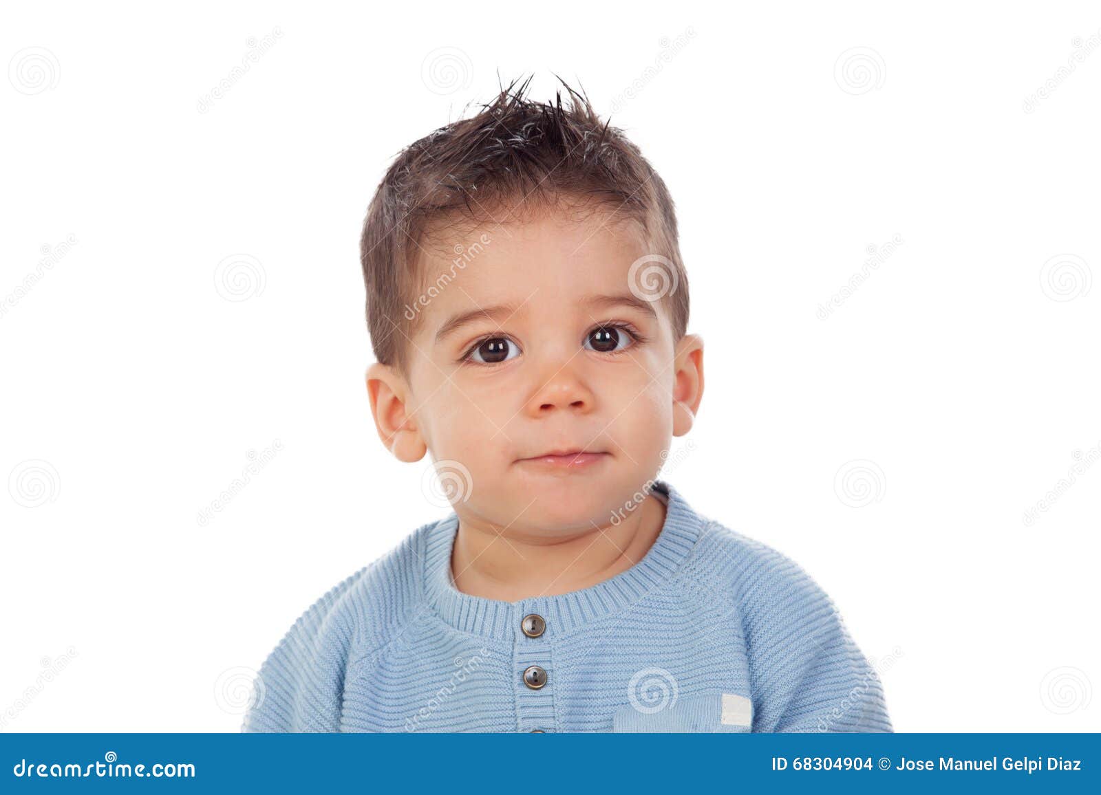 Adorable baby nine months stock photo. Image of eyes - 68304904