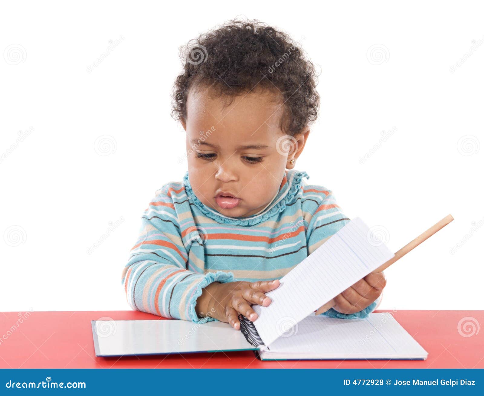 Baby Studying Pictures