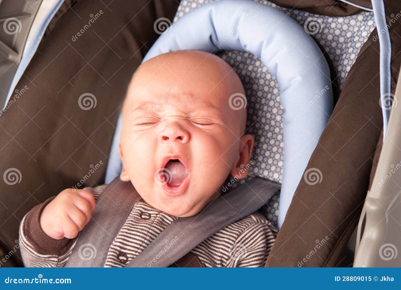 Adorable Baby Yawning stock image. Image of little, lifestyle - 28809015