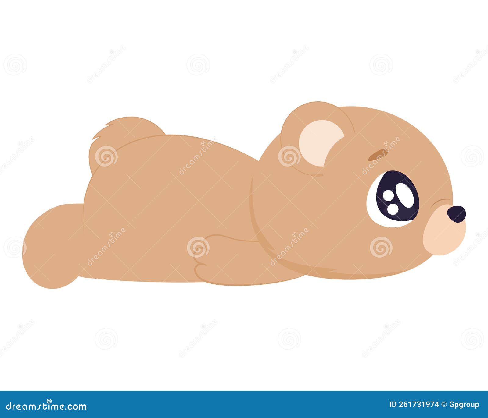 Adorable Bear Image Stock Vector Illustration Of Mammal 261731974