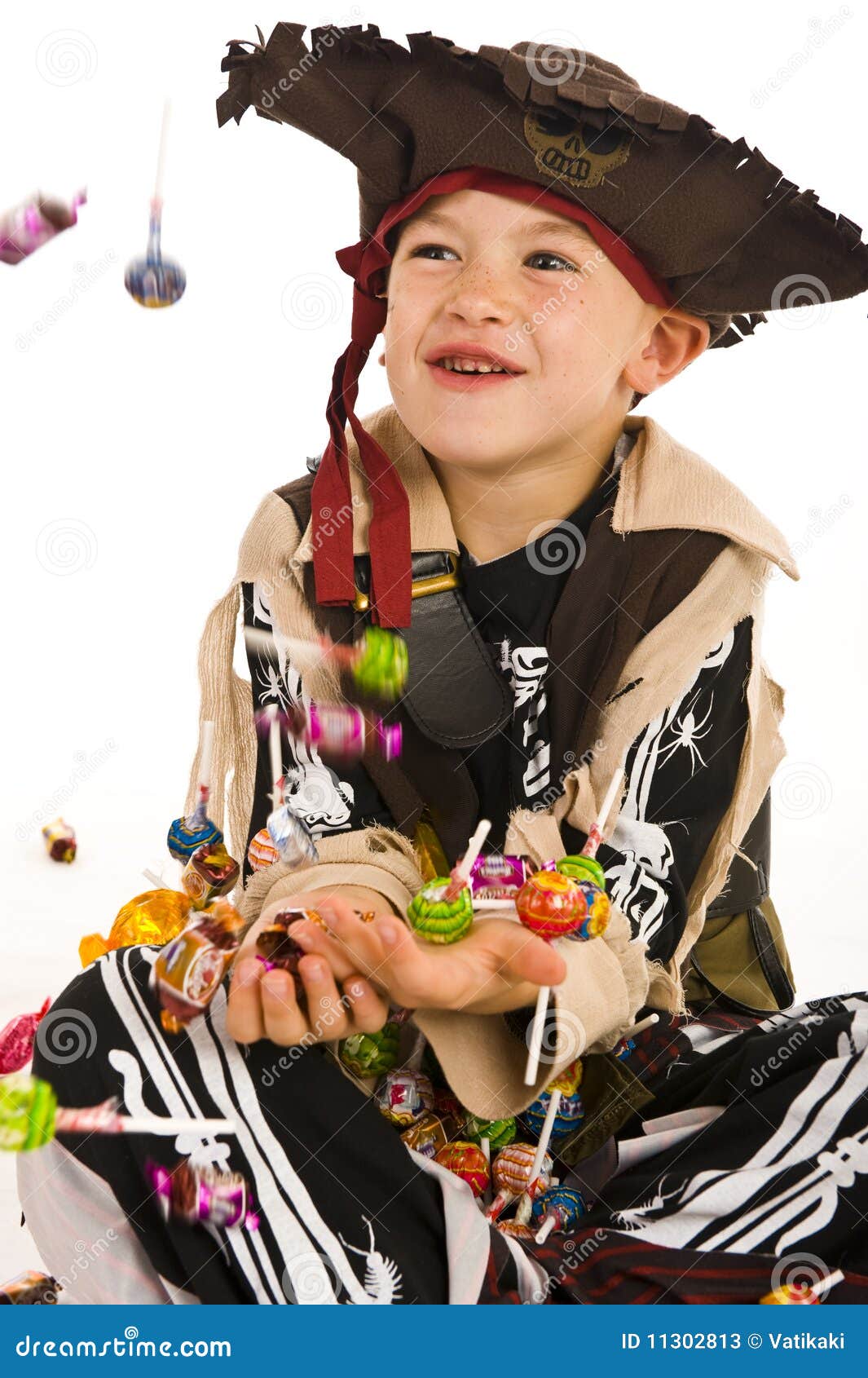 Adorable Boy in Pirate Costume Stock Image - Image of male, fancy: 11302813