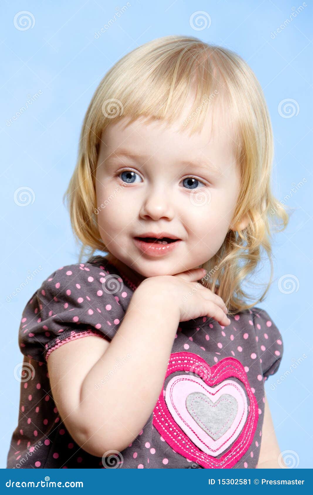 Adorable child stock image. Image of beauty, cheerful - 15302581