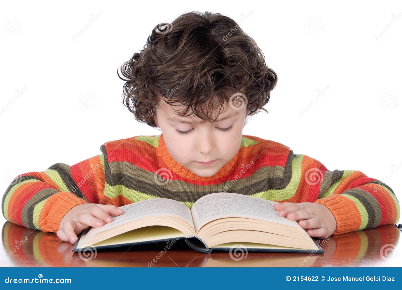 Adorable child student stock photo. Image of concept, concentrated ...