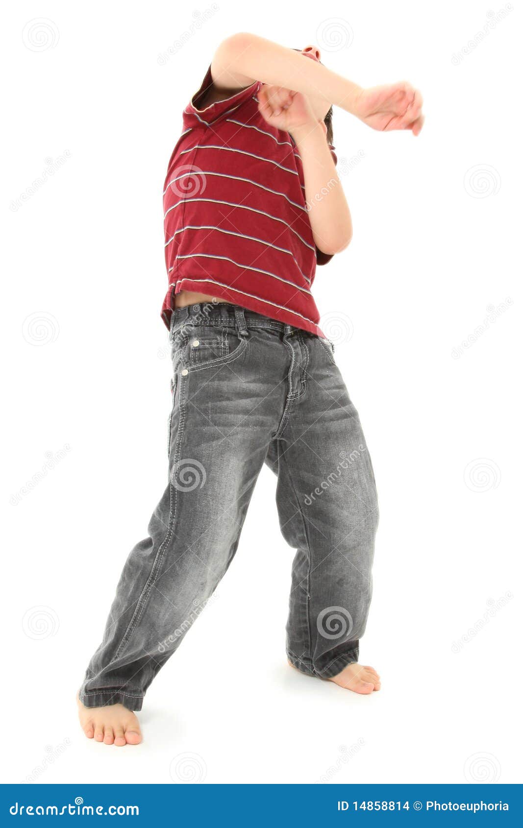 Adorable Dancing Boy stock photo. Image of attractive - 14858814