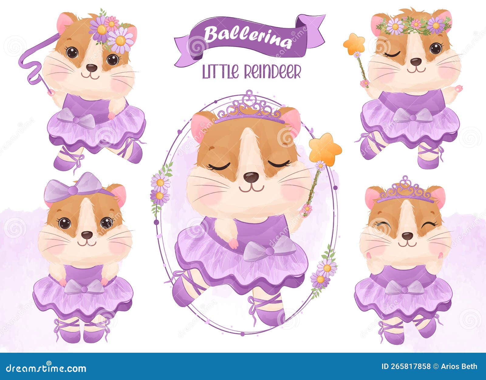 Adorable Dancing Hamster Illustrations Stock Vector - Illustration of ...