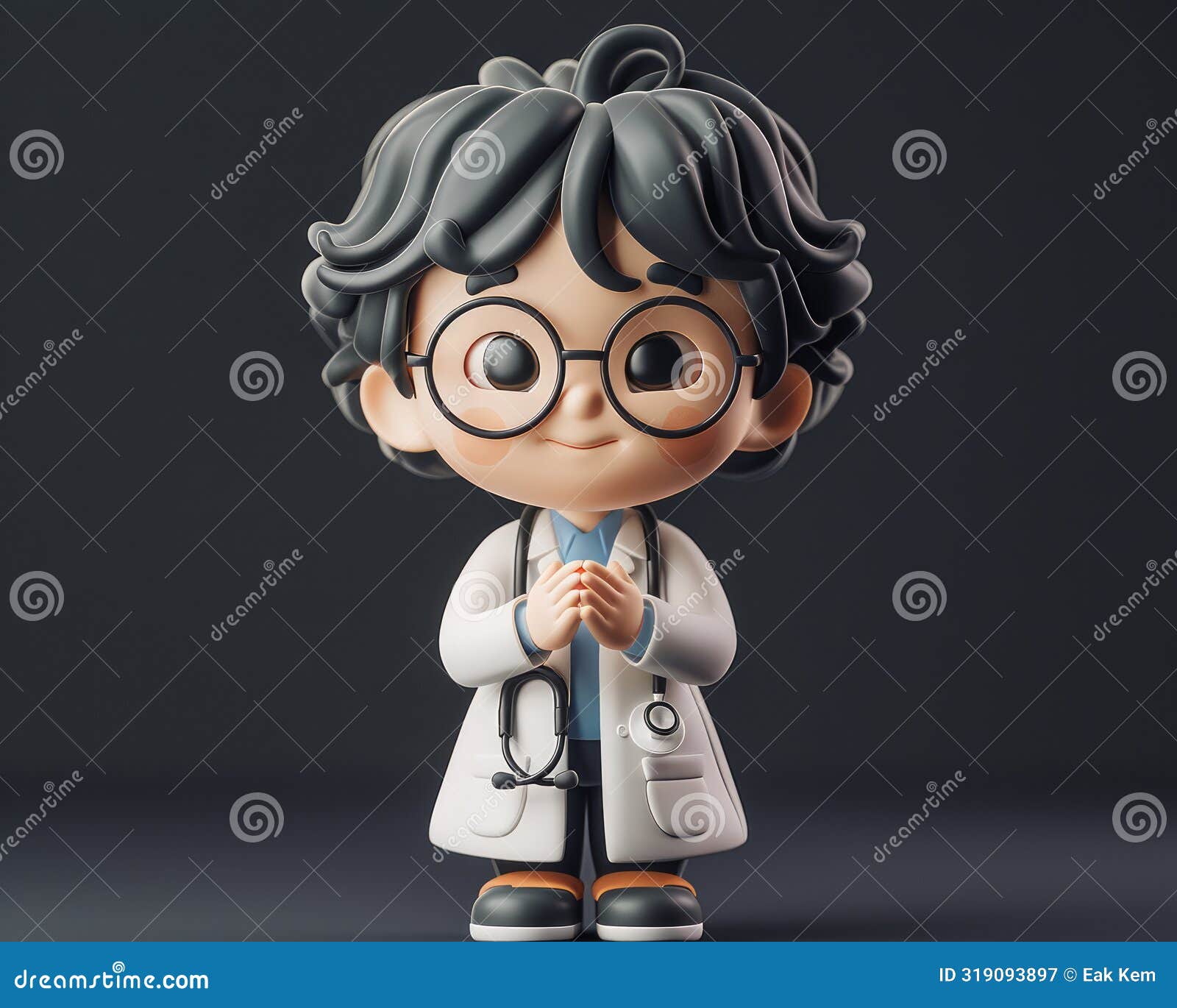 Adorable Doctor Cartoon Character, Child Friendly Medical Illustration ... Adorable Doctor Cartoon Character, Child Friendly Medical Illustration ...