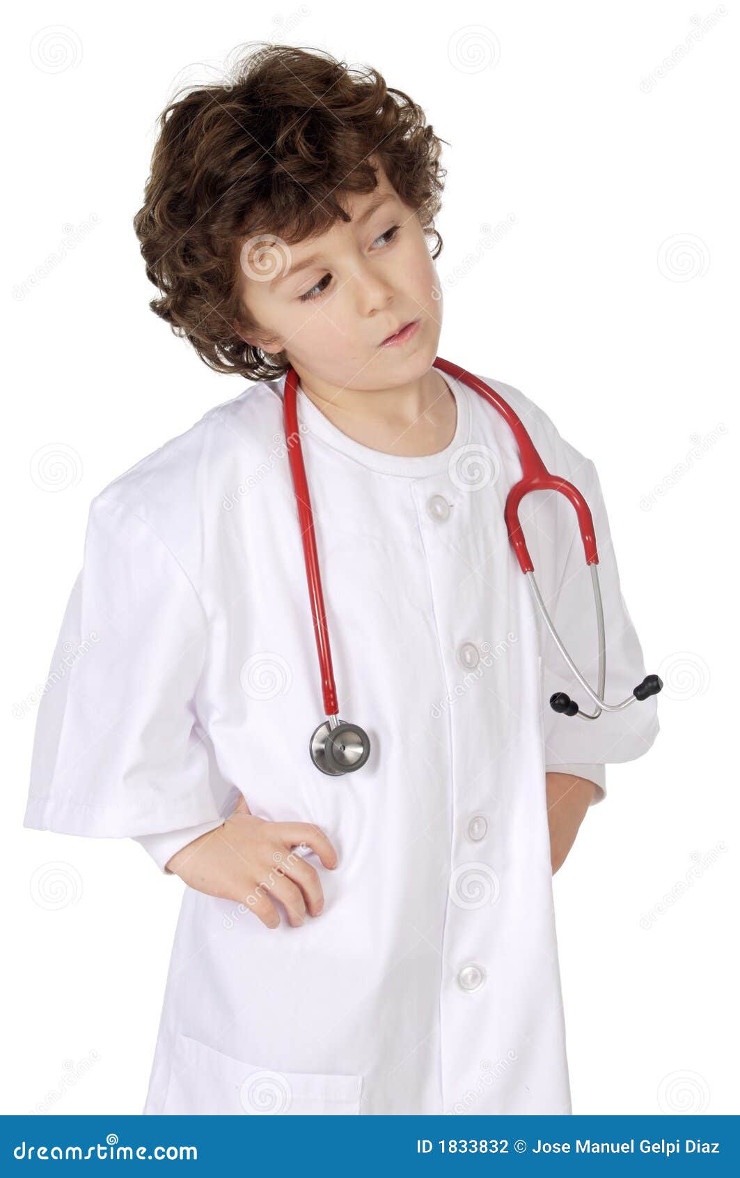 Adorable future doctor stock photo. Image of baby, doctor - 1833832