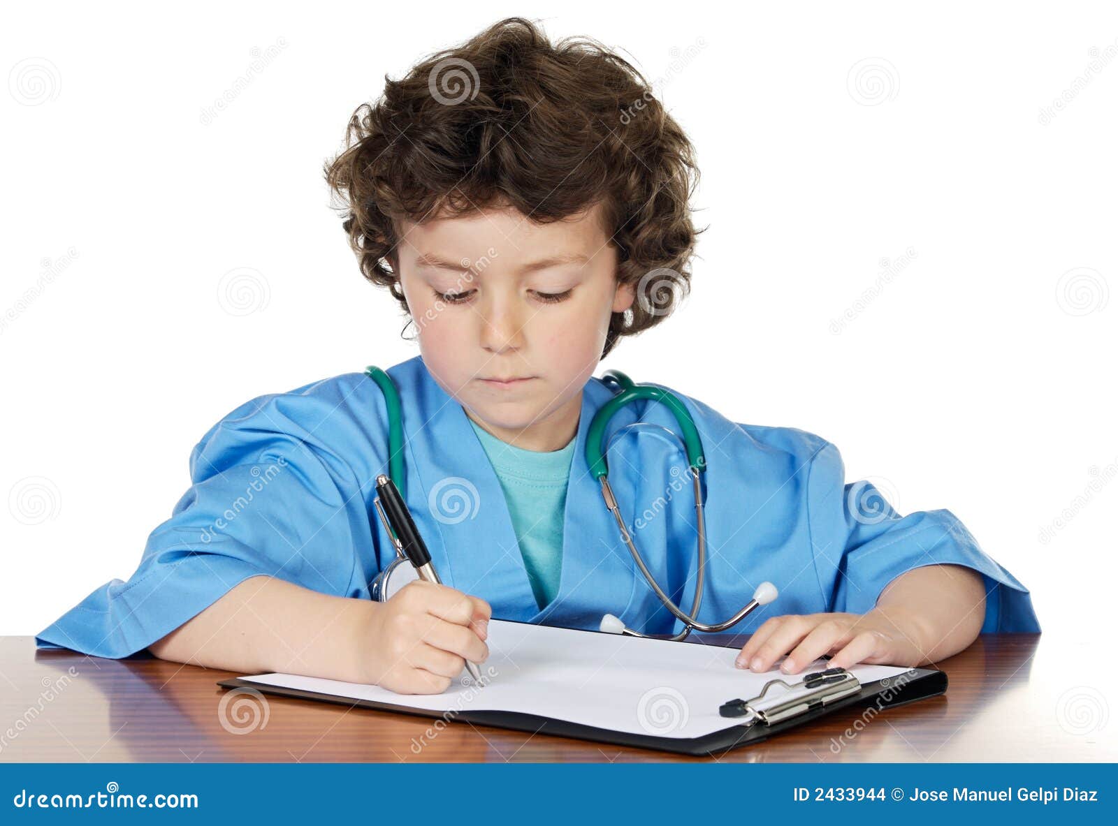 Adorable future doctor stock photo. Image of career, healthy - 2433944
