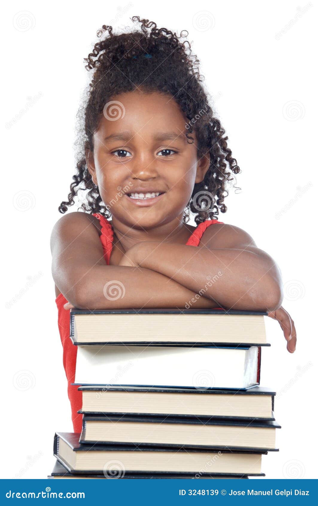 Adorable girl student stock image. Image of notebook, family - 3248139