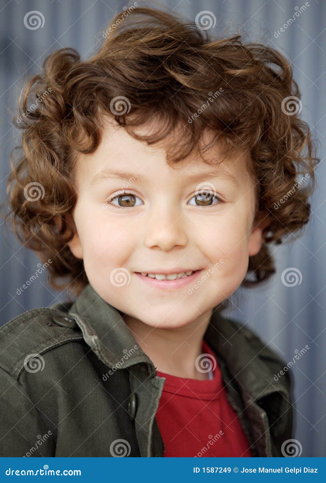 Adorable happy boy stock image. Image of children, contented - 1587249
