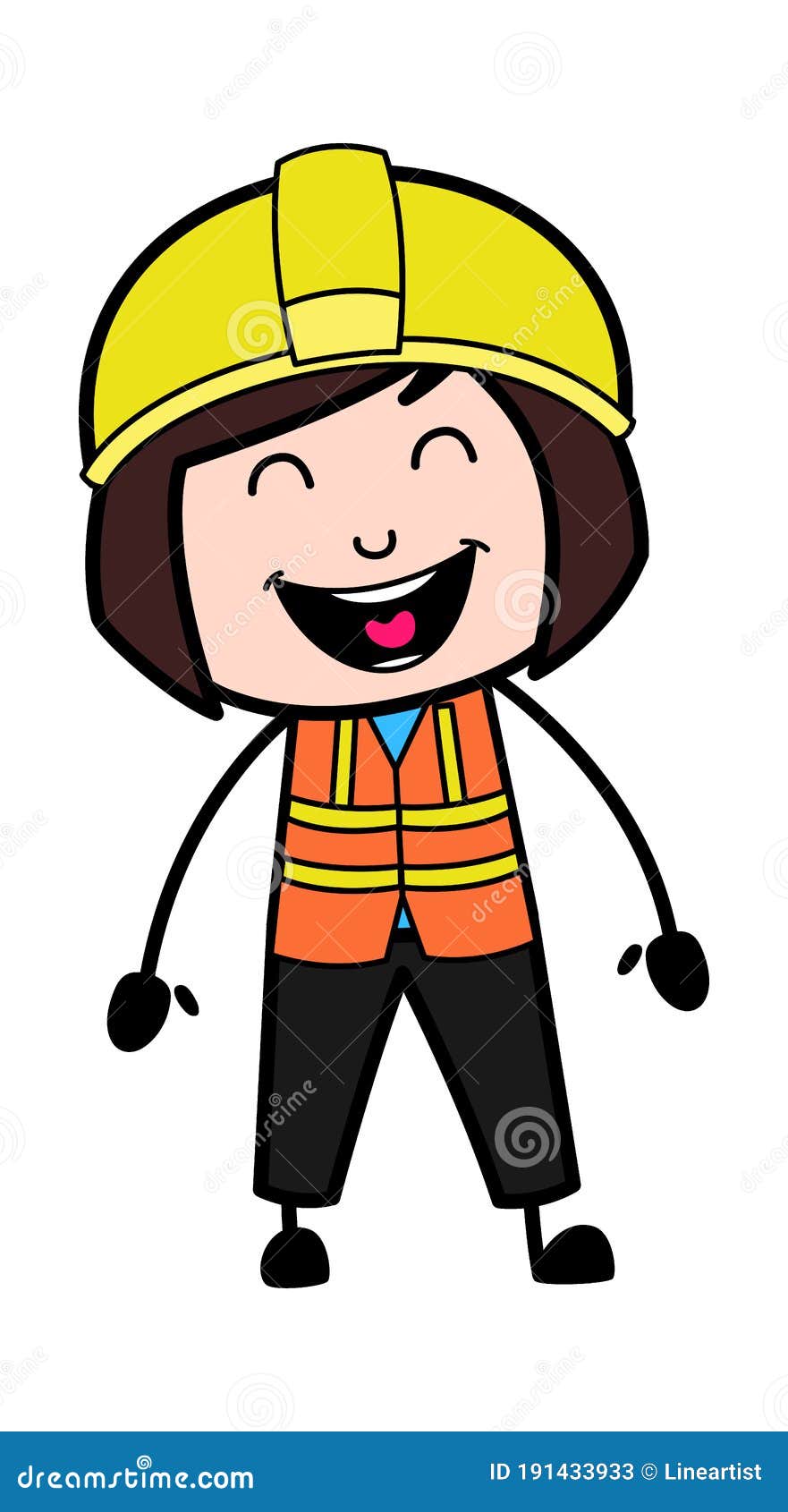 Adorable Engineer Cartoon Stock Illustration | CartoonDealer.com #191437270