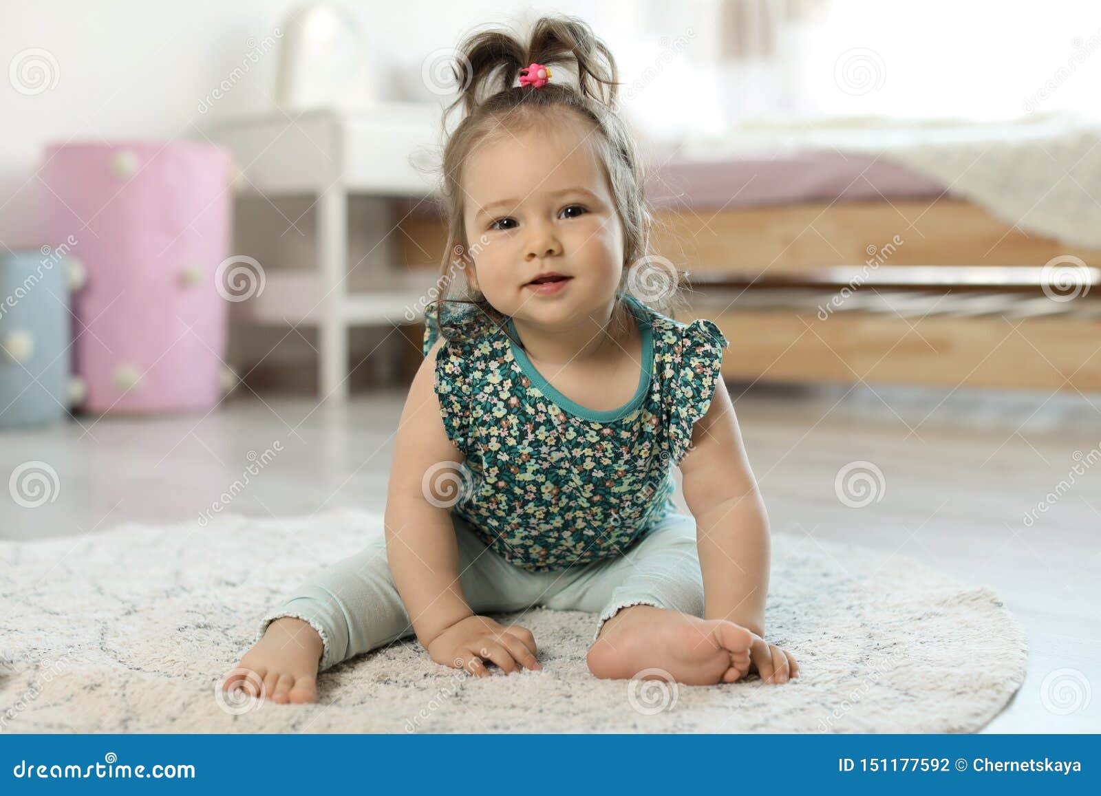 Adorable Little Baby Girl Sitting on Floor Stock Photo - Image of funny ... Adorable Little Baby Girl Sitting on Floor Stock Photo - Image of funny ...