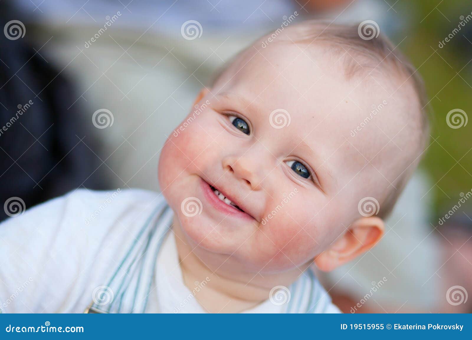 Adorable Little Smiling Boy Stock Image - Image of laughing, teeth ...