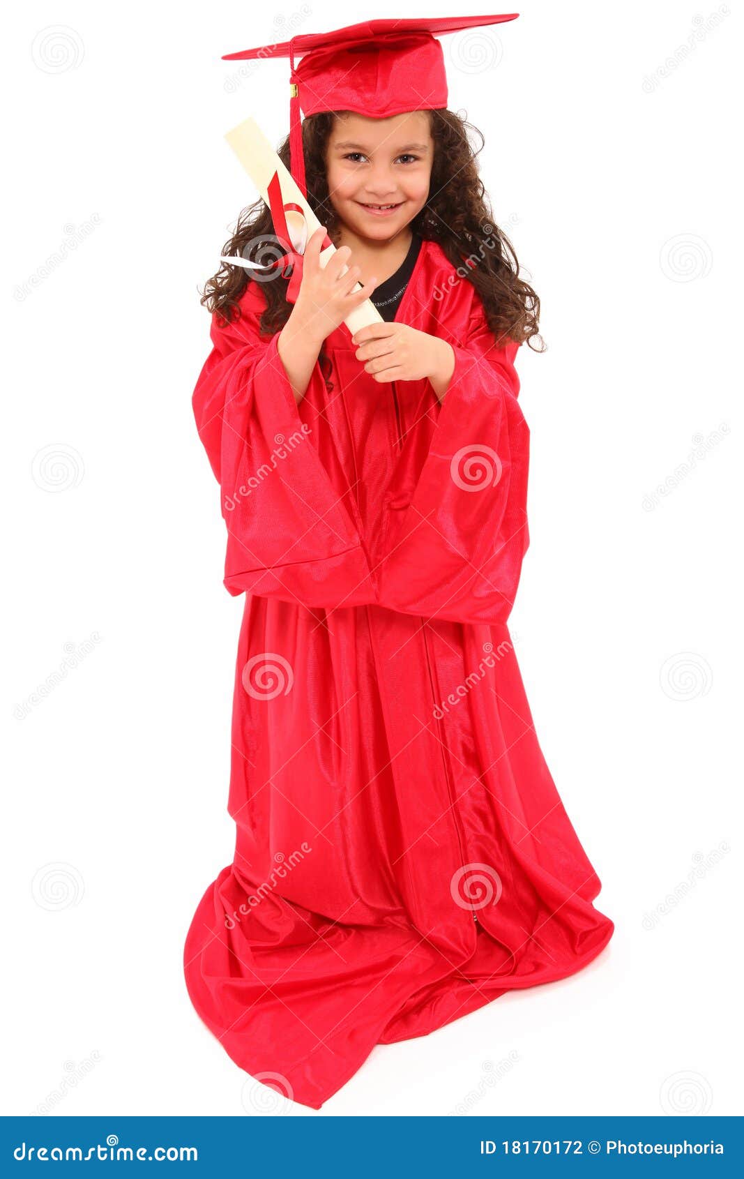 Adorable Preschool Graduate Stock Photo - Image of degree, happy: 18170172
