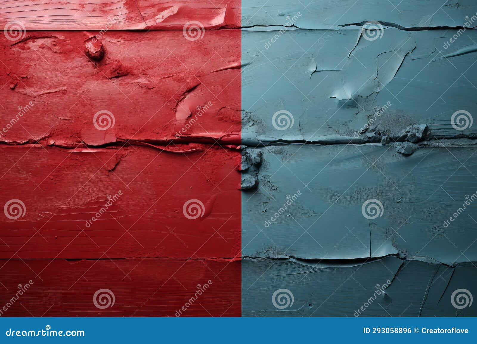 An Adorable Red and Blue Color Combination Stock Illustration ...