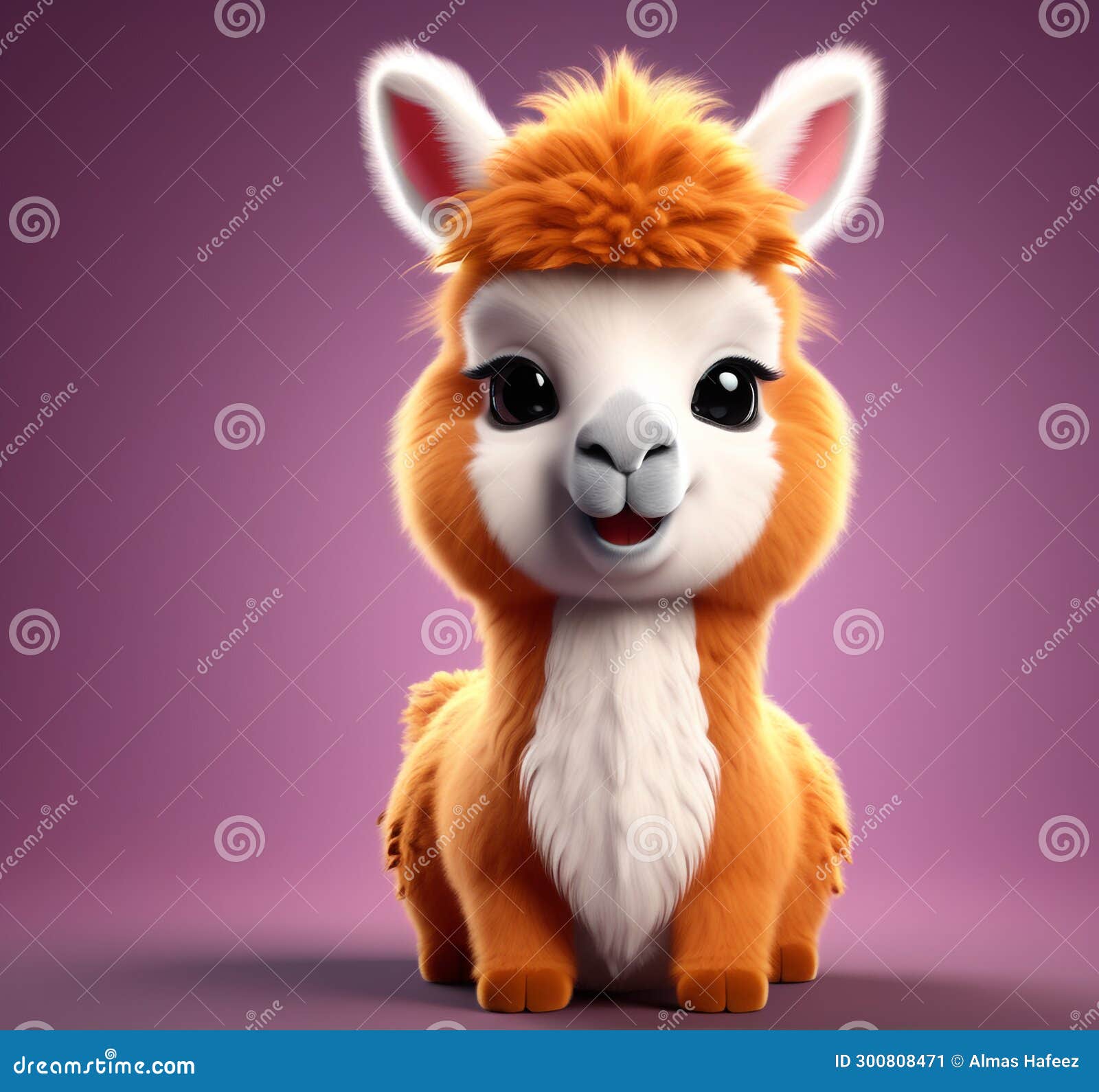 Adorable Reptilian Explorer: Exquisite 3D Illustration Stock ...