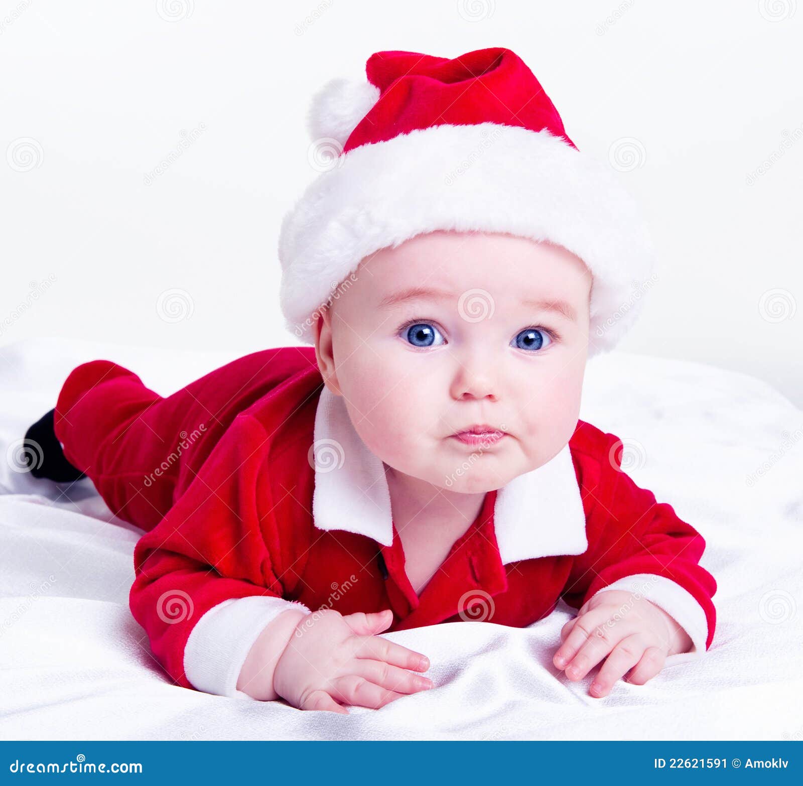 Adorable santa baby stock image. Image of celebration - 22621591