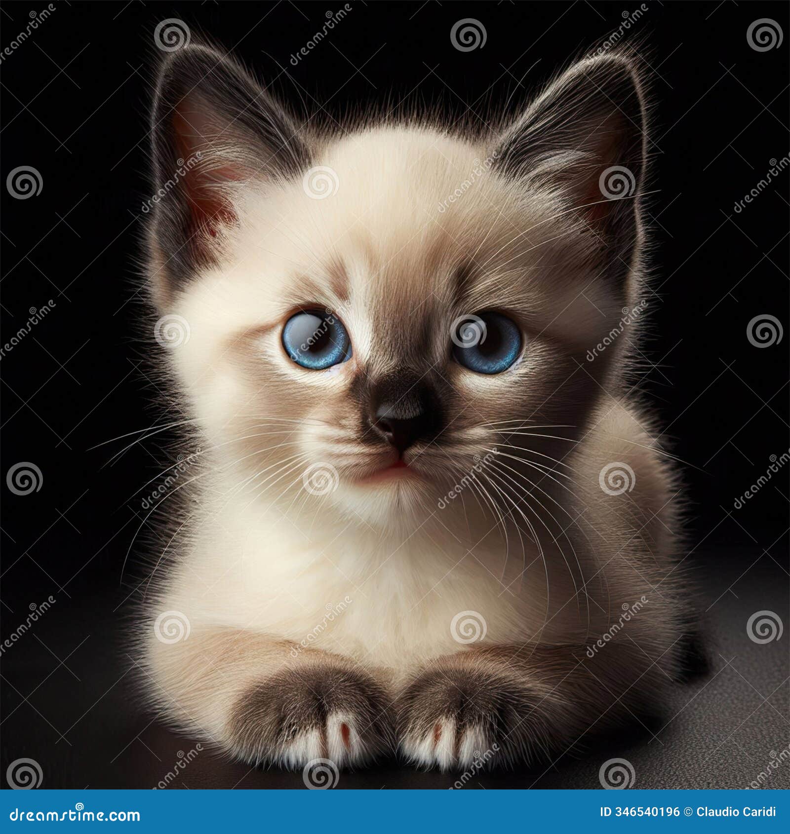 Adorable Siamese Cat In Mini Qipao Costume Playing With Sparklers ...