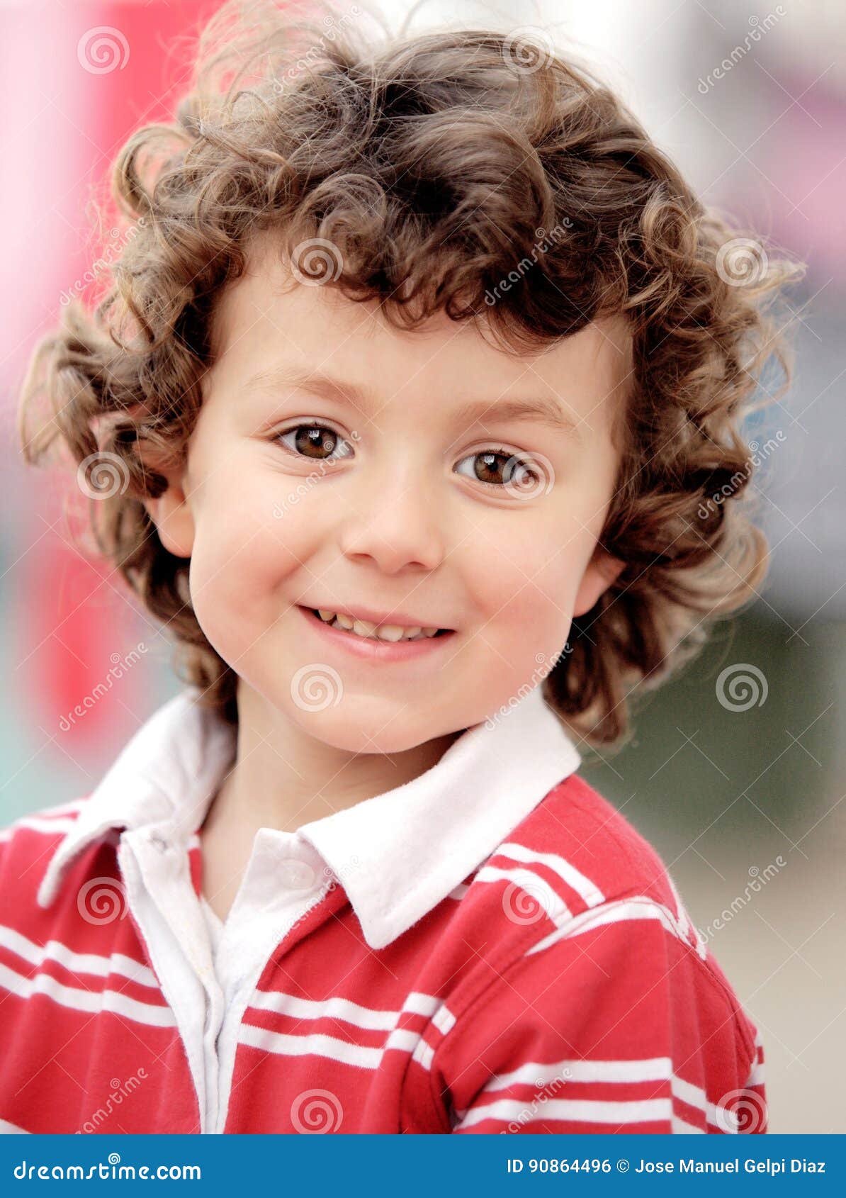 Adorable Small Child Looking at Camera Stock Photo - Image of beautiful ...