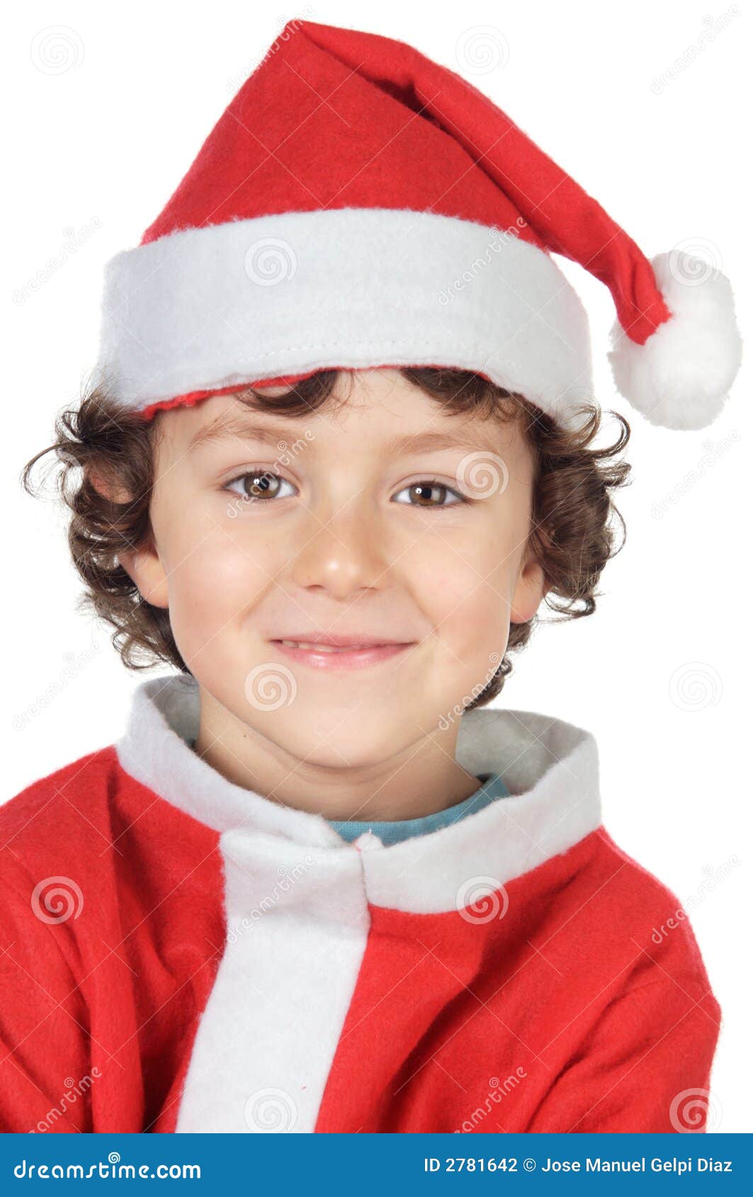 Adorable small santa stock photo. Image of boys, jolly - 2781642