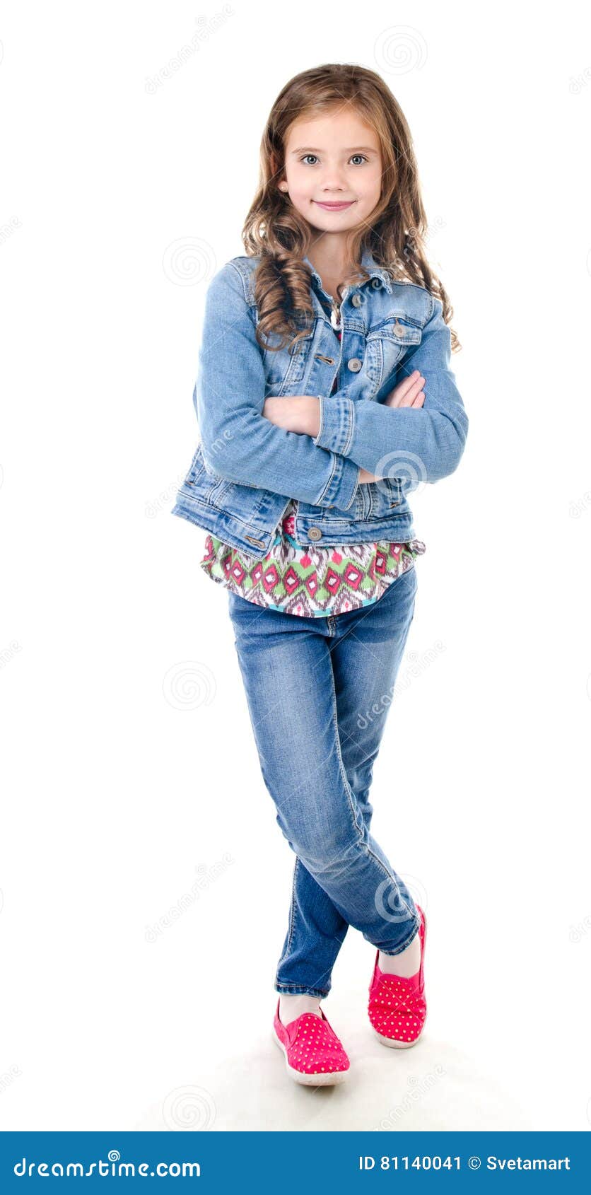 Adorable Smiling Little Girl Standing Isolated Stock Image - Image of ... Adorable Smiling Little Girl Standing Isolated Stock Image - Image of ...