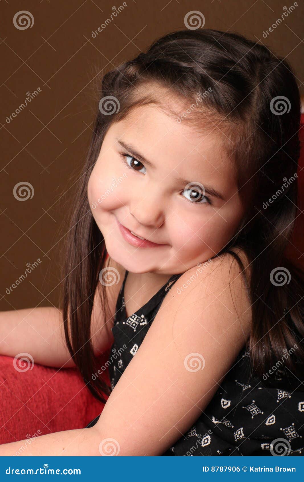 Adorable Smiling Young Child Stock Photo - Image of expression ...