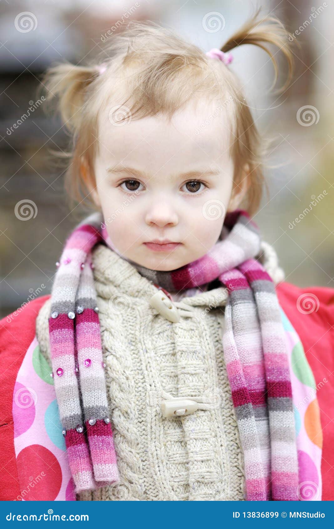 Adorable toddler girl stock image. Image of springtime - 13836899