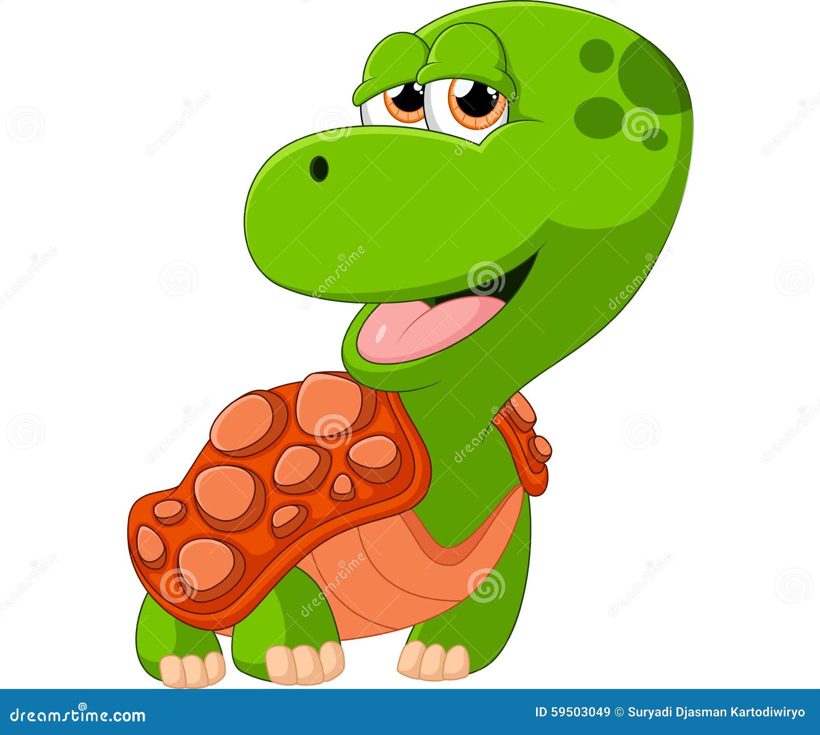 Adorable Turtle On Soft Pastel Background Royalty-Free Stock Image ...